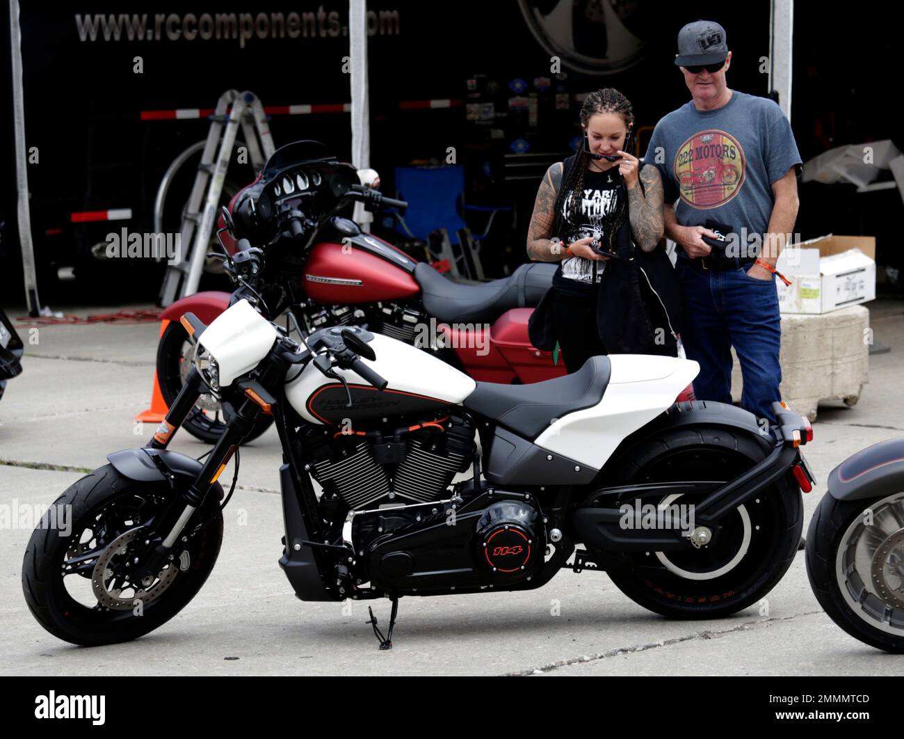 IMAGE DISTRIBUTED FOR HARLEY-DAVIDSON - Visitors to the Harley-Davidson ...