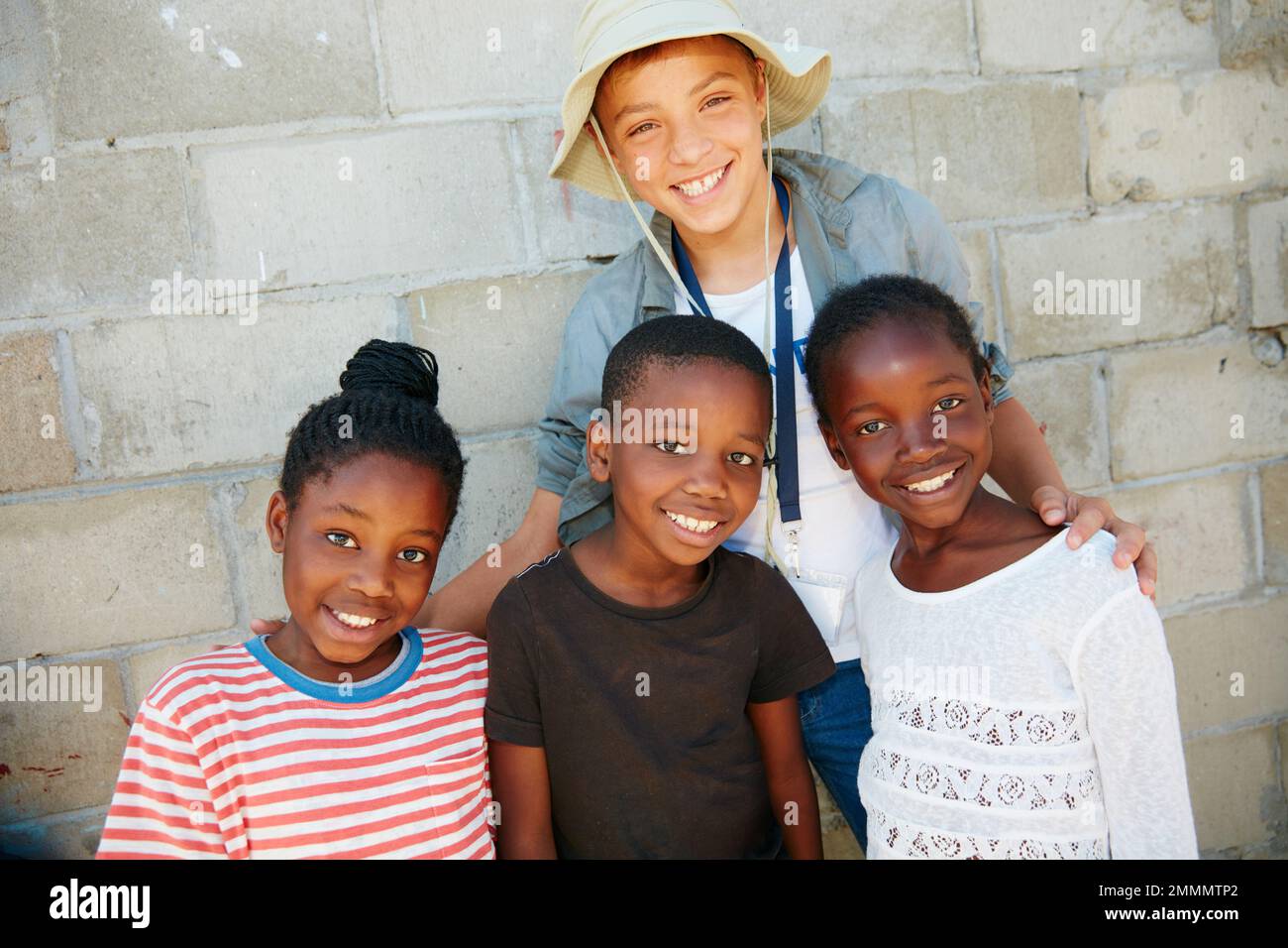 Spending time with some of the kids. kids at a community outreach event ...
