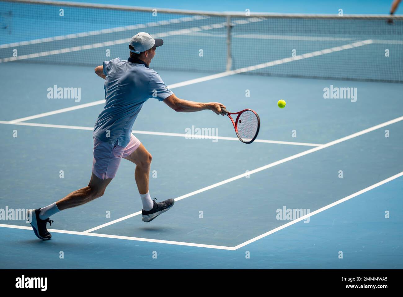 Playing padel tennis on court hi-res stock photography and images - Alamy