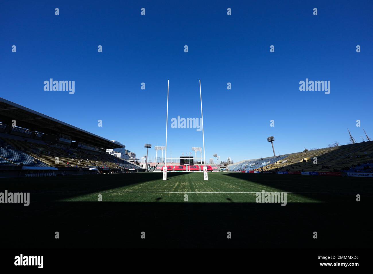 Tokyo, Japan. 28th Jan, 2023. General view Rugby : 2022-23 Japan Rugby ...