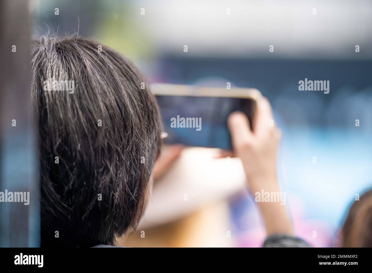 Tennis crowd drinking hi-res stock photography and images - Alamy