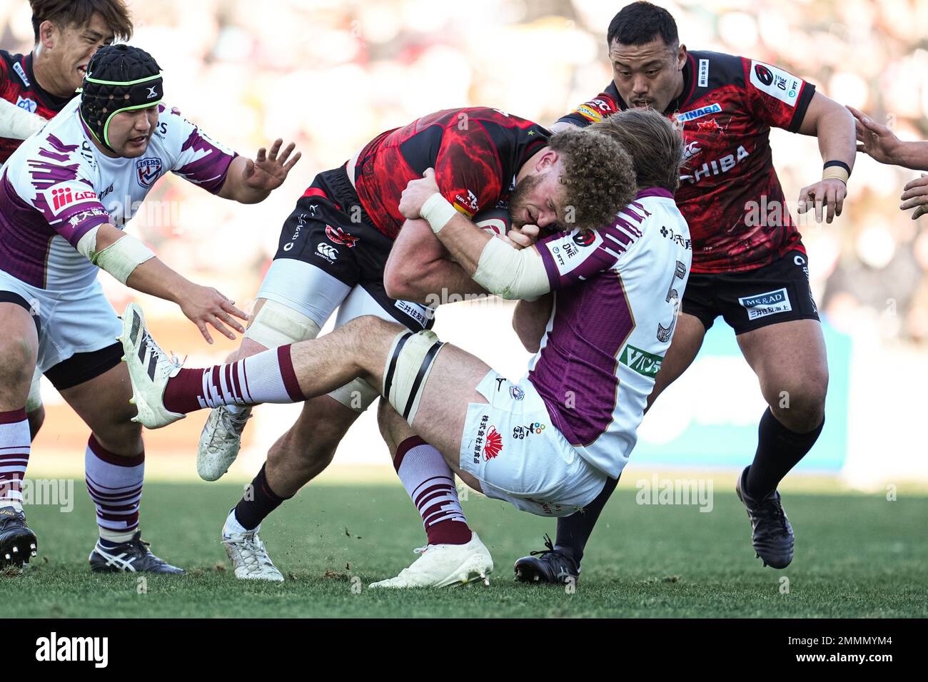 Tokyo, Japan. 28th Jan, 2023. Warner Dearns (Brave Lupus) Rugby : 2022 ...