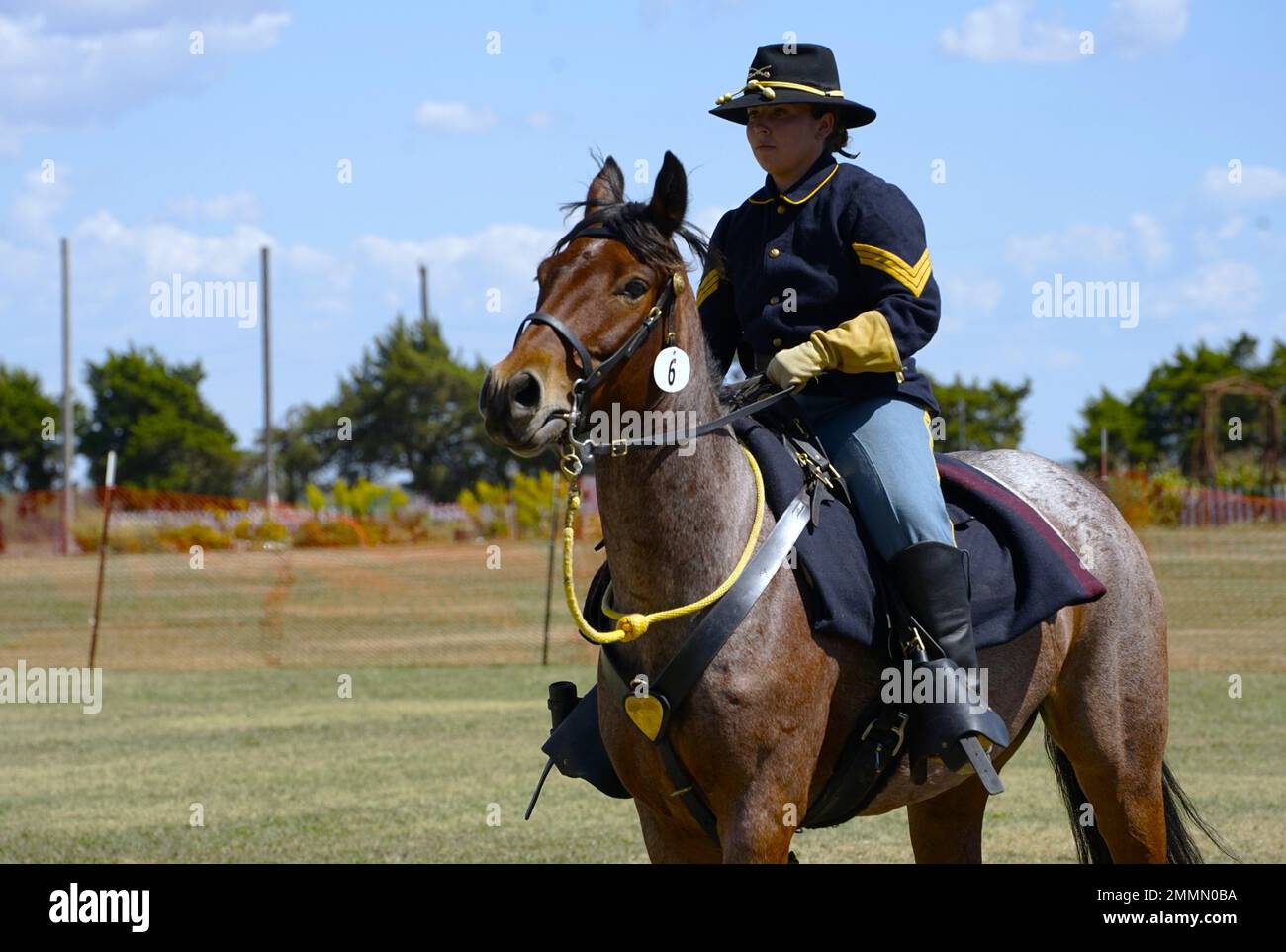 Cpl. Nicole Wagoner, a Fort Carson Mountain Color Guard (FCMCG) Soldier ...