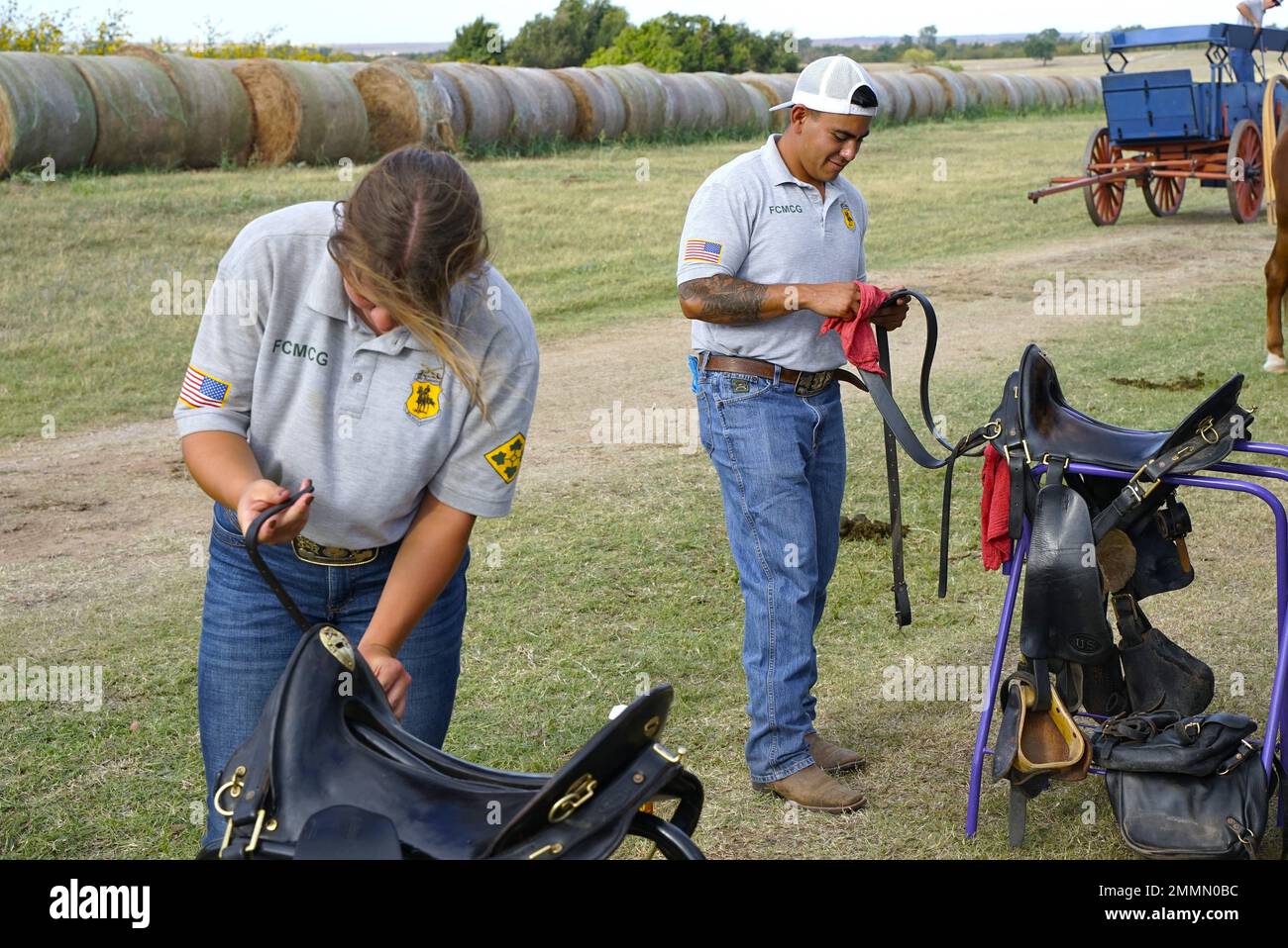 Pfc. Lydia Hickle and Sgt. Vincent Aquino, Fort Carson Mountain Color ...