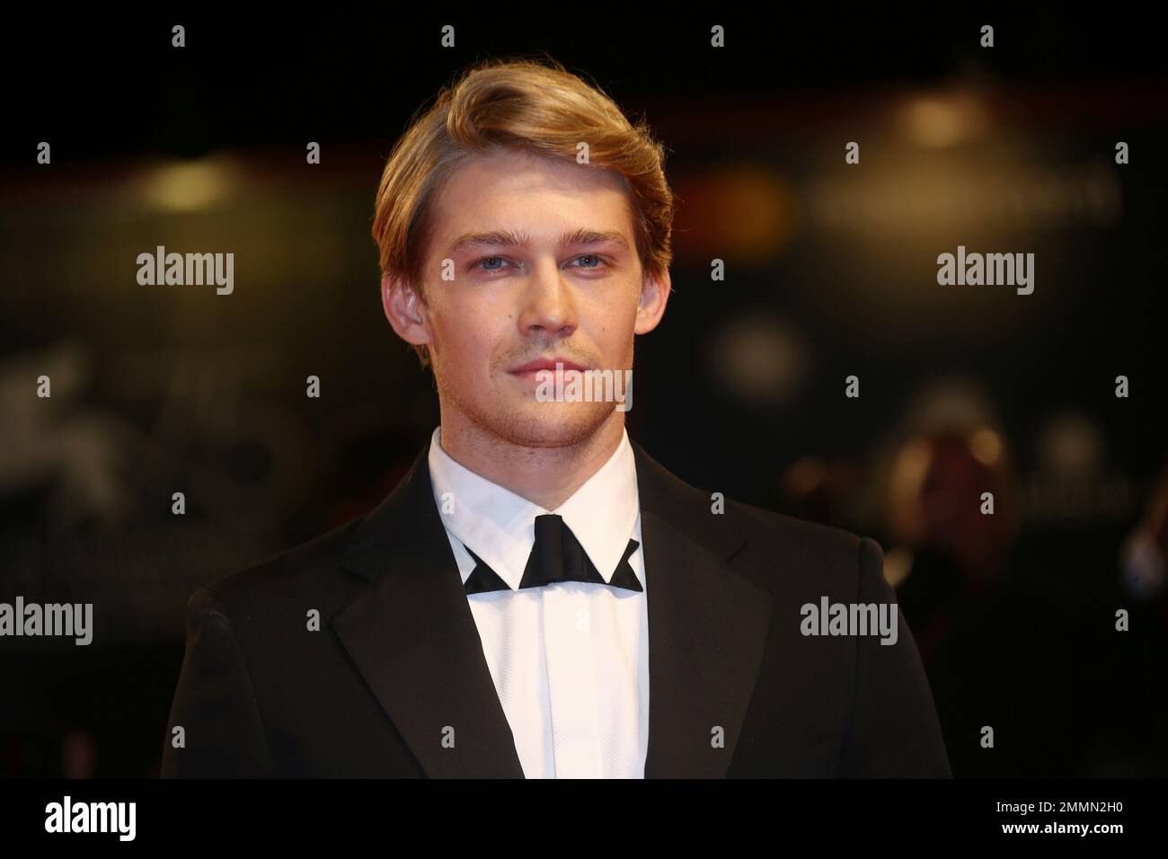 Actor Joe Alwyn poses for photographers at the premiere of the film ...