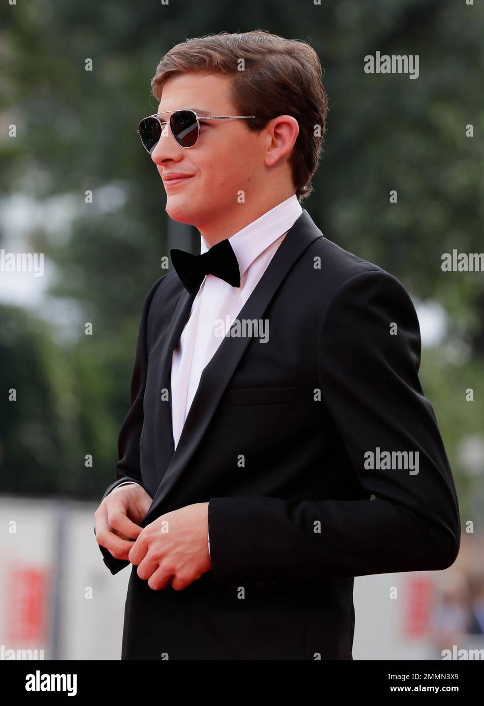 Actor Tye Sheridan poses for photographers upon arrival at the premiere ...