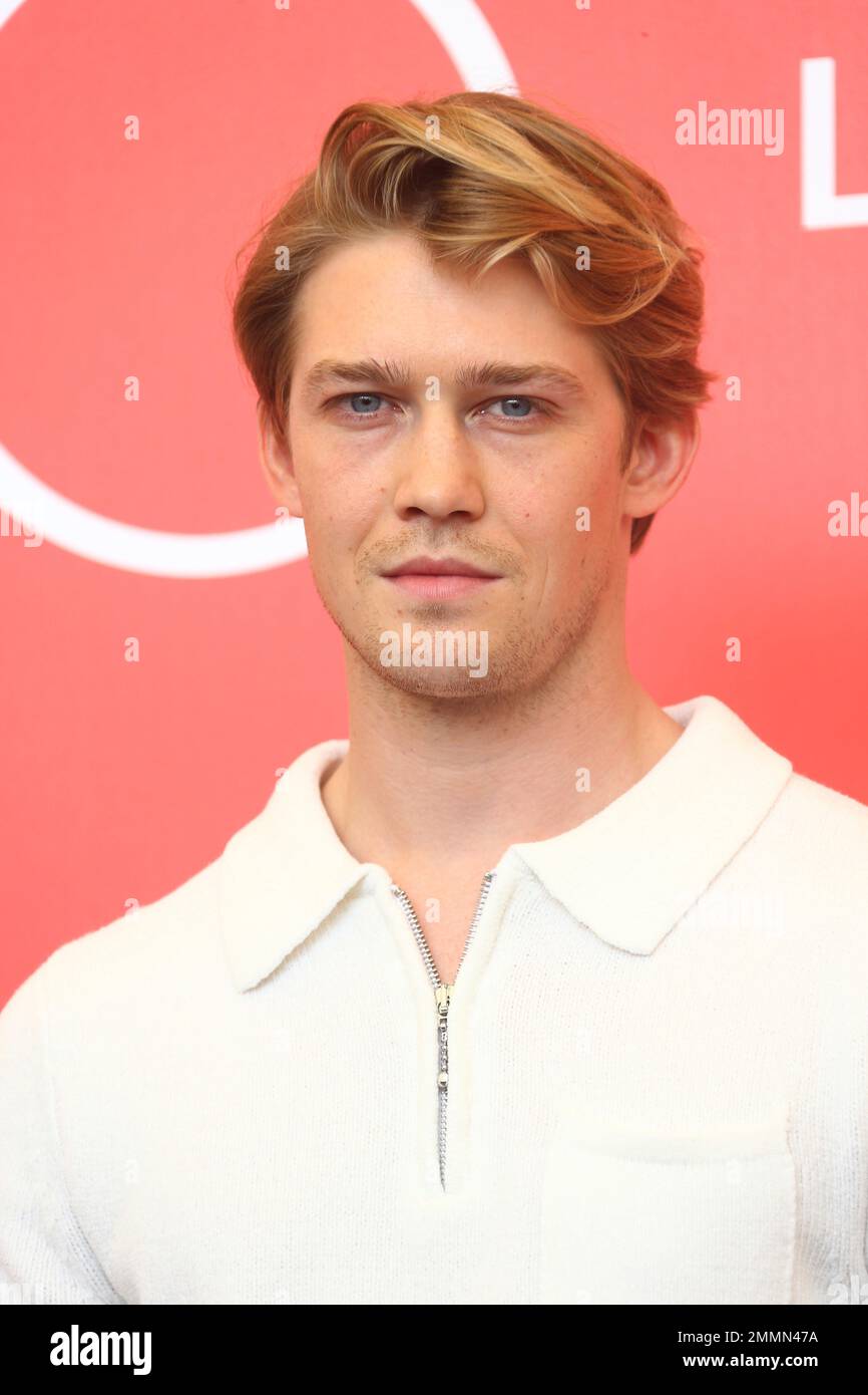 Joe Alwyn poses for photographers at the photo call for the film 'The ...