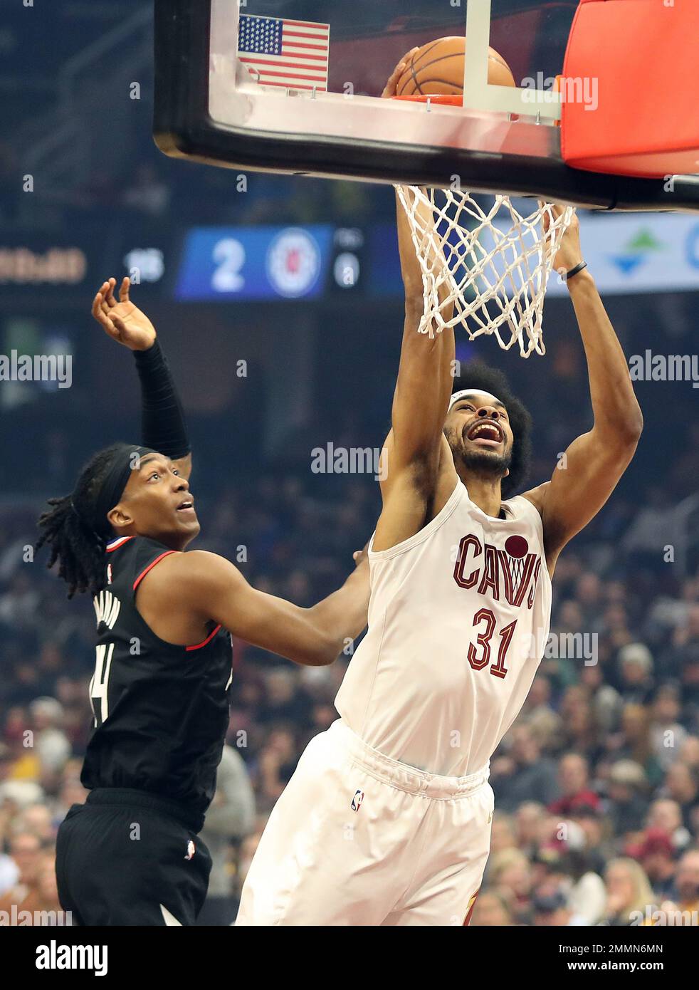 Cleveland, United States. 29th Jan, 2023. Cleveland Cavaliers Jarrett ...