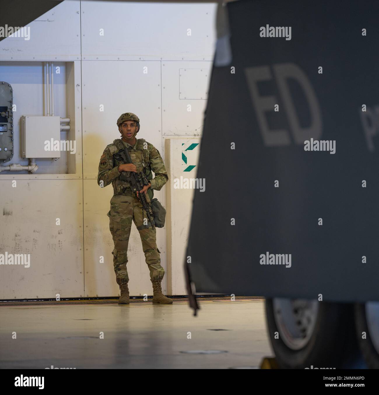 U.S. Air Force Senior Airman Teon Stewart, 509th Security Forces ...
