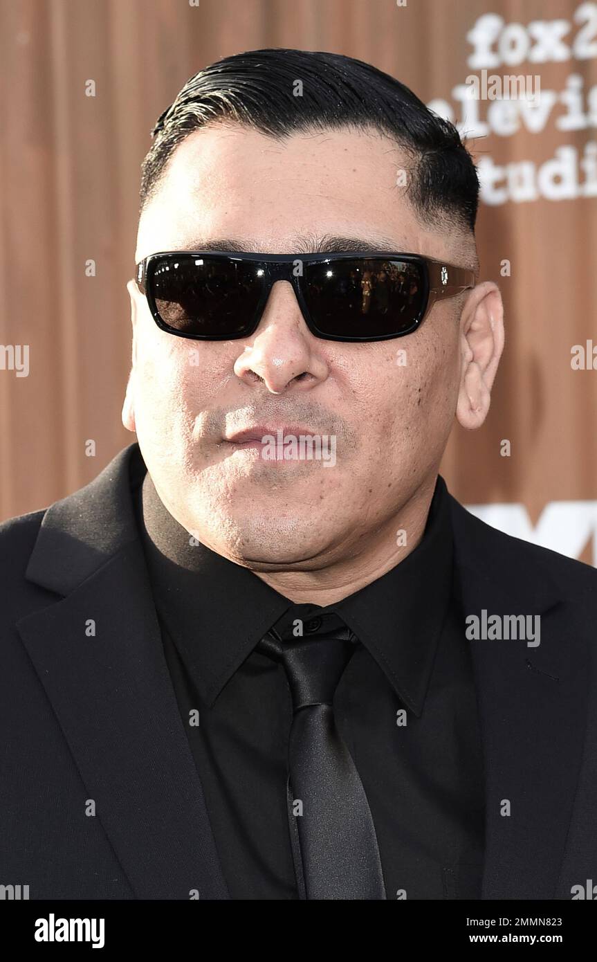 Frankie Loyal attends the LA Premiere of "Mayans M.C." at the TCL ...