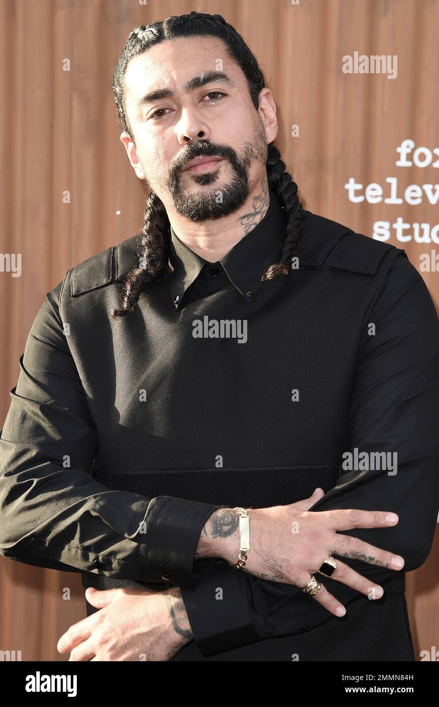 Gino Vento attends the LA Premiere of "Mayans M.C." at the TCL Chinese ...