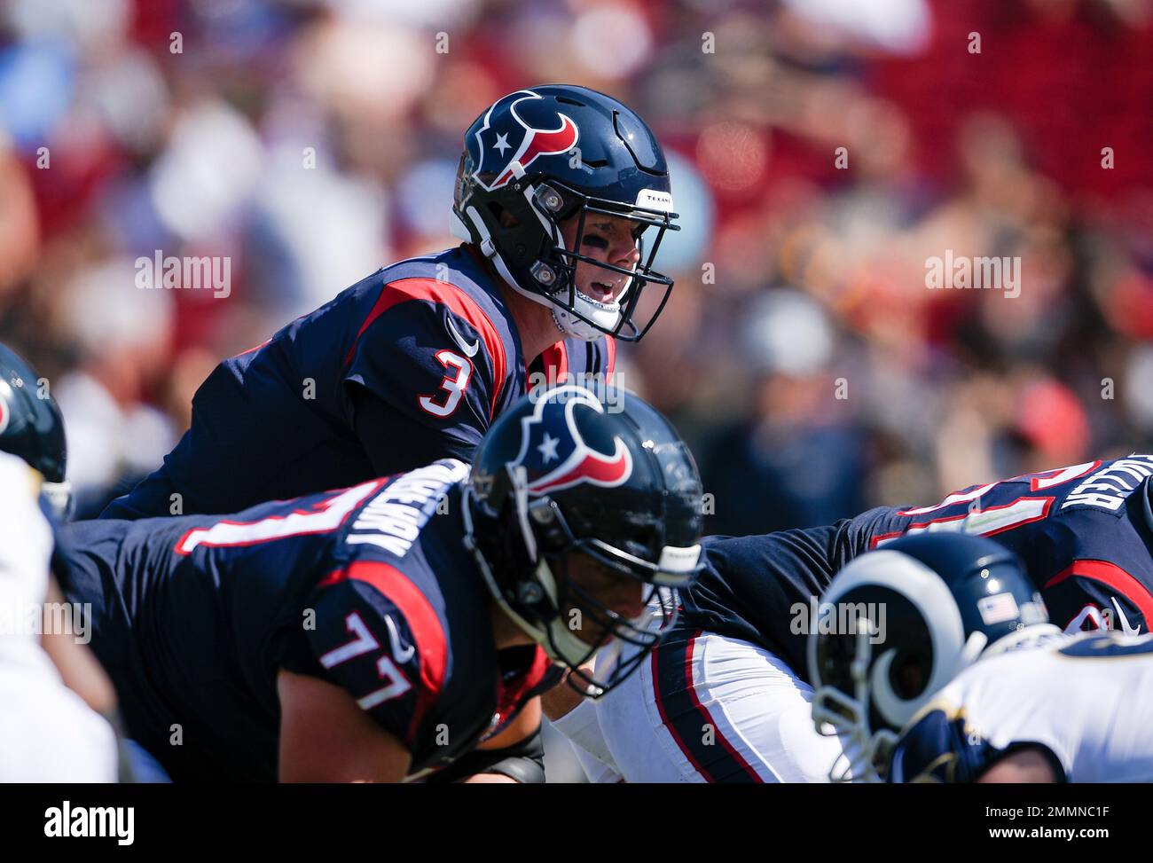 Houston Texans quarterback Brandon Weeden in action during the second ...