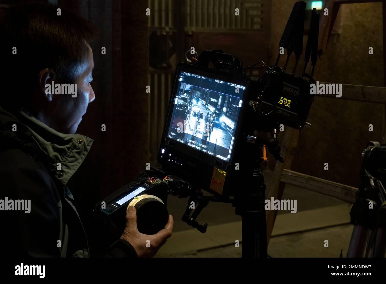 Asian movie being filmed, Hong Kong, China Stock Photo - Alamy