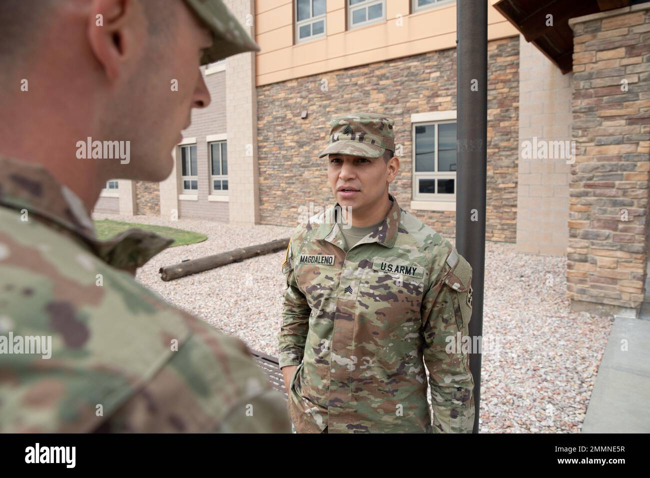 Sgt. Pedro Magdaleno, a Blackhawk repairman for the 4th Combat Aviation ...