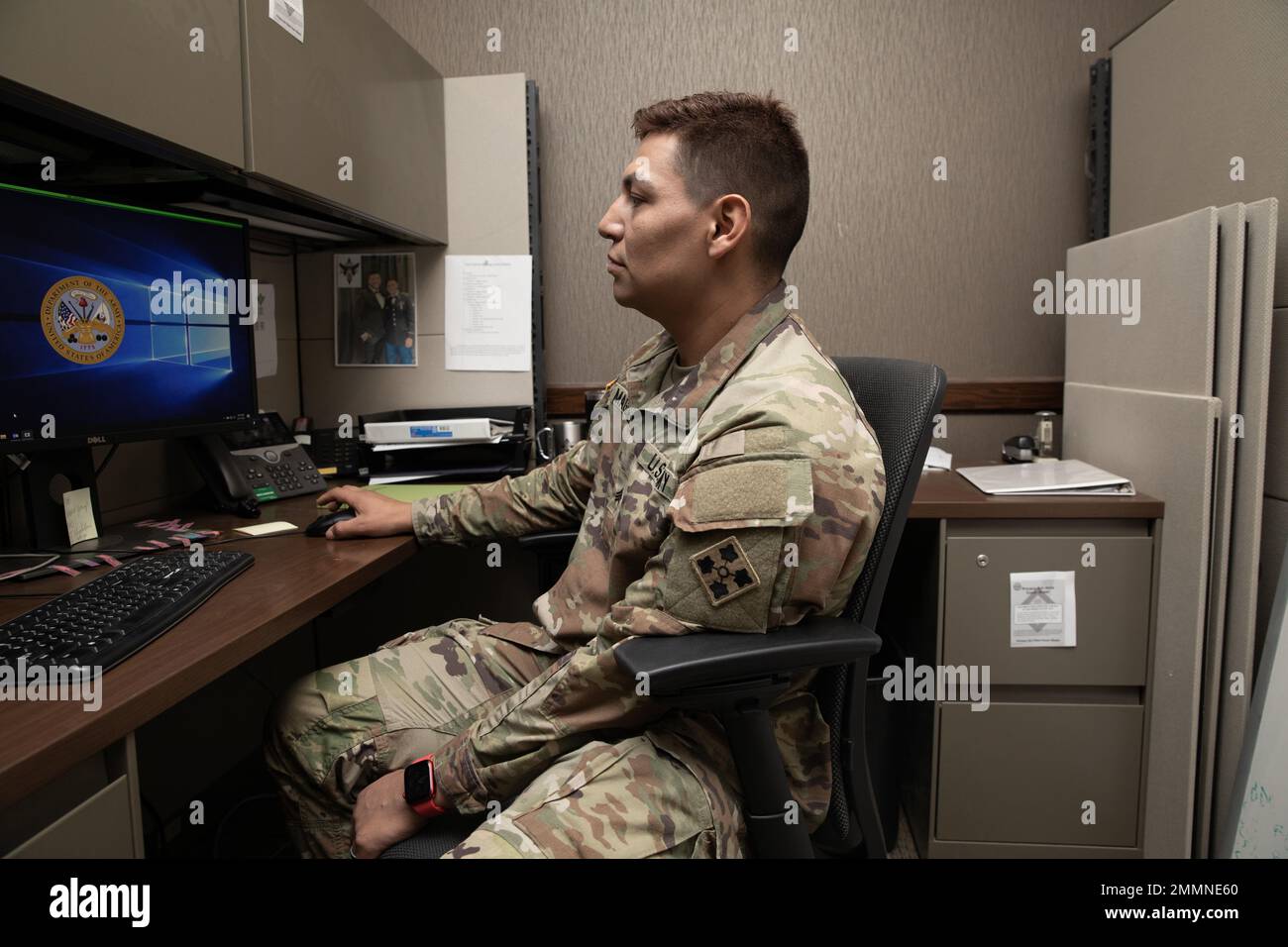 Sgt. Pedro Magdaleno, a Blackhawk repairman for the 4th Combat Aviation ...