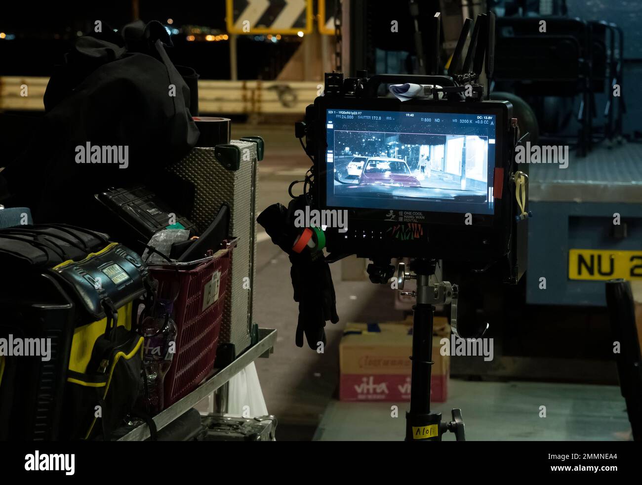 Asian movie being filmed, Hong Kong, China Stock Photo - Alamy
