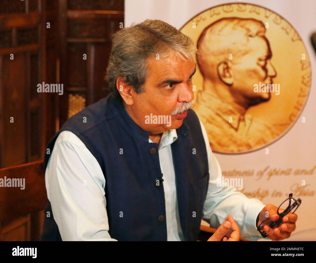 India's Bharat Vatwani, one of the six Ramon Magsaysay awardees for ...