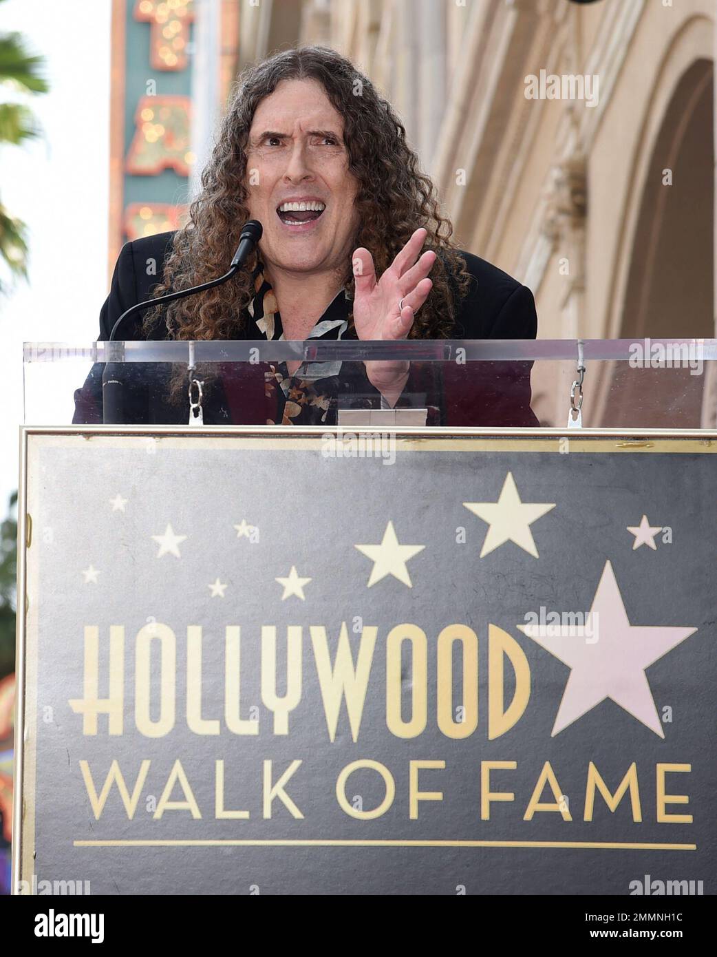 Musician/comedian "Weird Al" Yankovic, known for song parodies ...