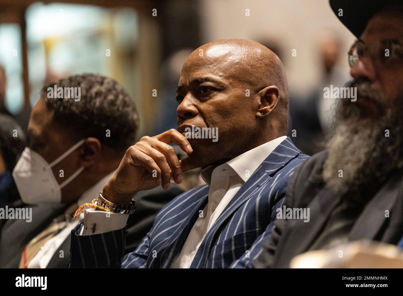 Mayor Eric Adams attends House Democratic Leader Hakeem Jeffries 2023 ...