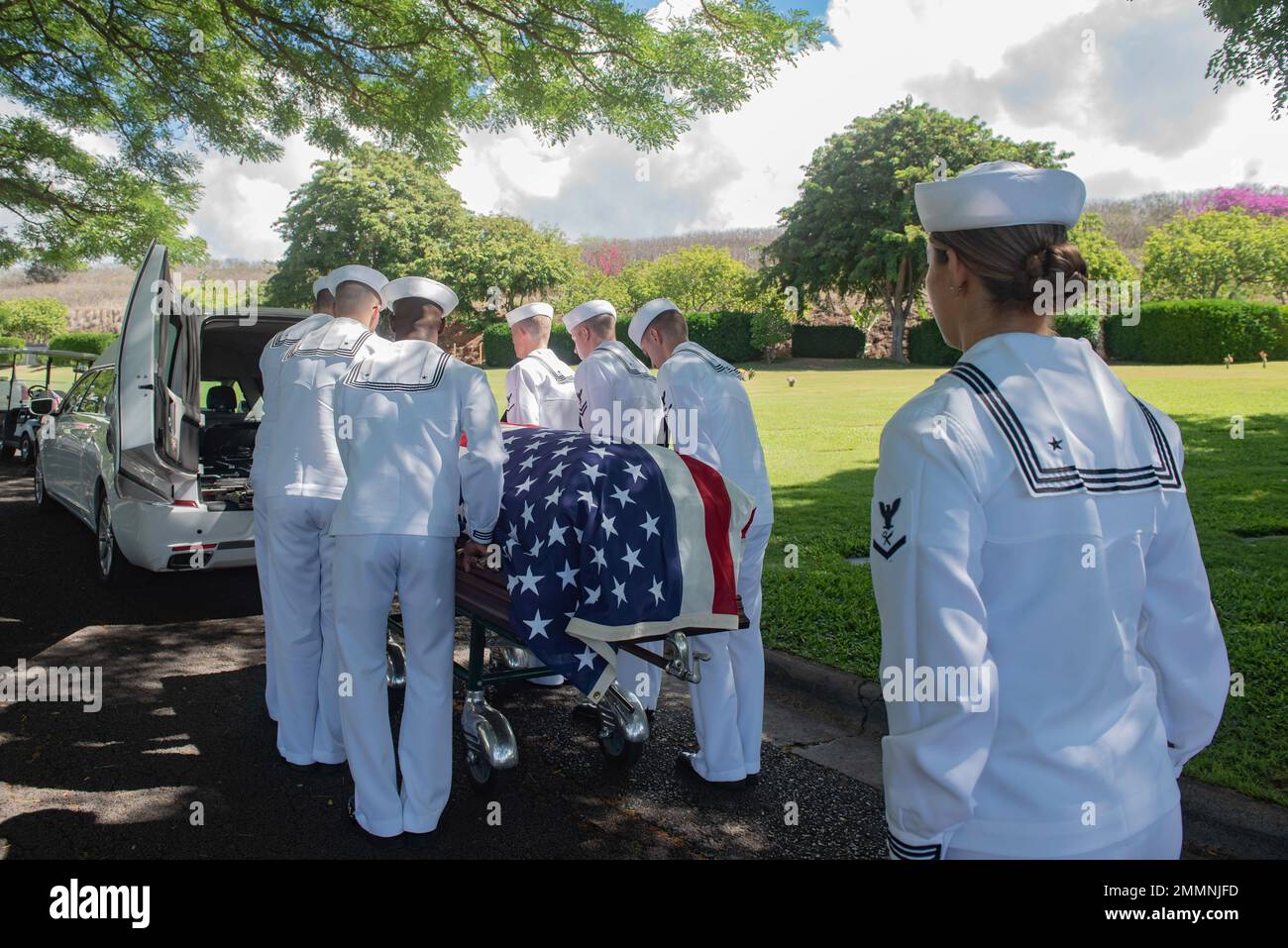 Sailors assigned to Navy Region Hawaii and the Defense POW/MIA ...
