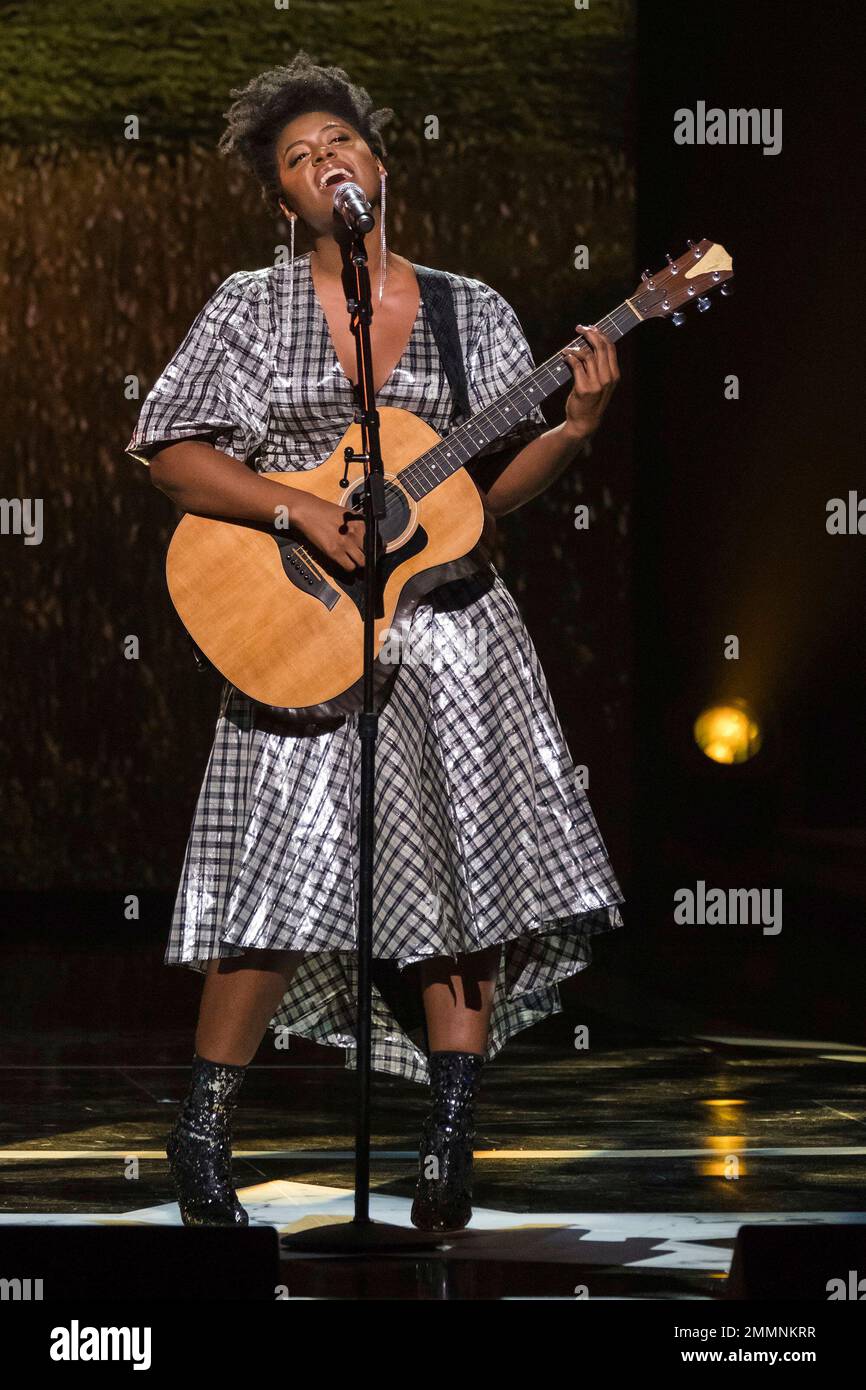 Victory Boyd performs at the Black Girls Rock! Awards at New Jersey ...