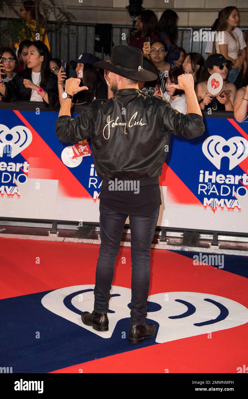 Brett Kissel arrives at the 2018 iHeartRadio MuchMusic Video Awards on ...
