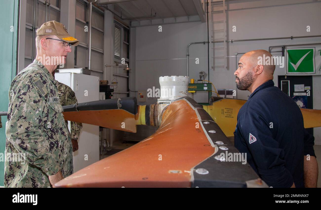 Vice Adm. Yancy Lindsey, Commander, Navy Installations Command speaks ...
