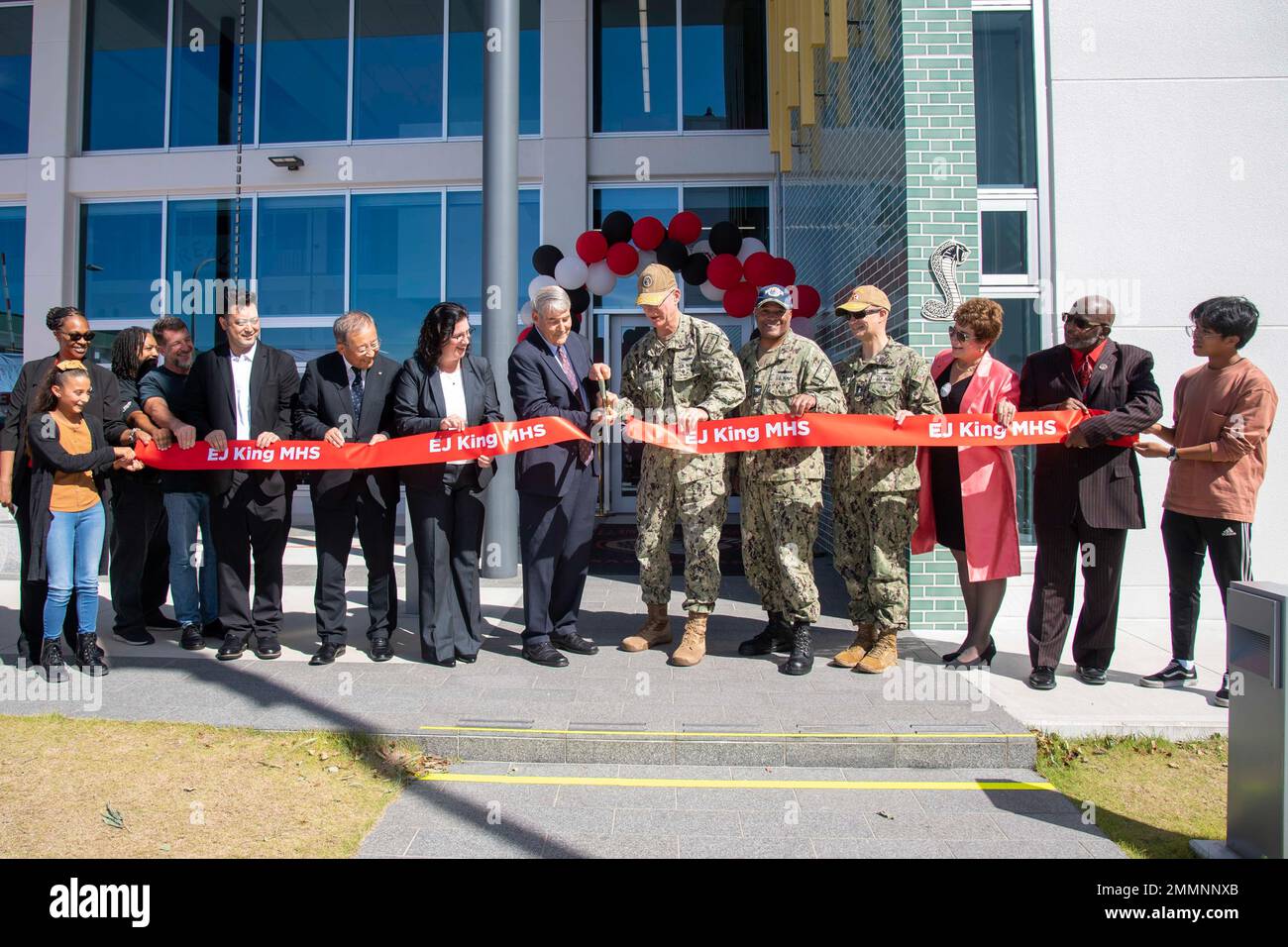 Vice Adm. Yancy Lindsey, Commander, Navy Installations Command, and ...