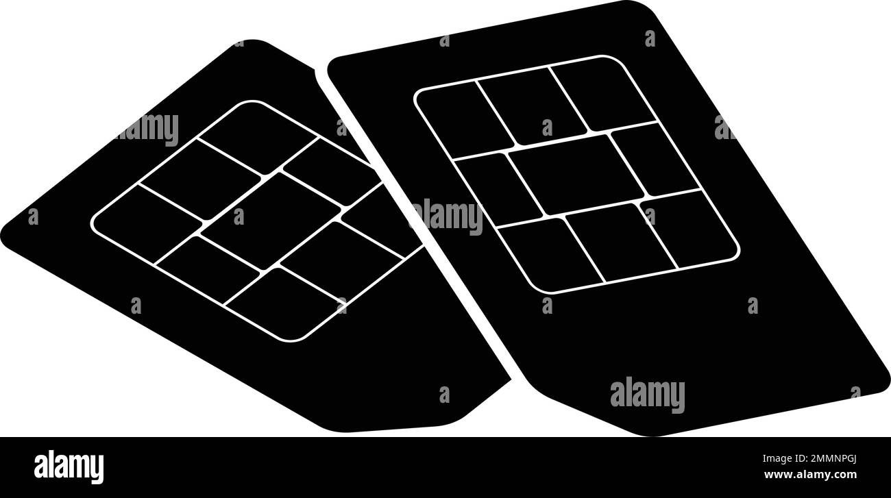 sim card icon vector symbol template Stock Vector Image & Art - Alamy