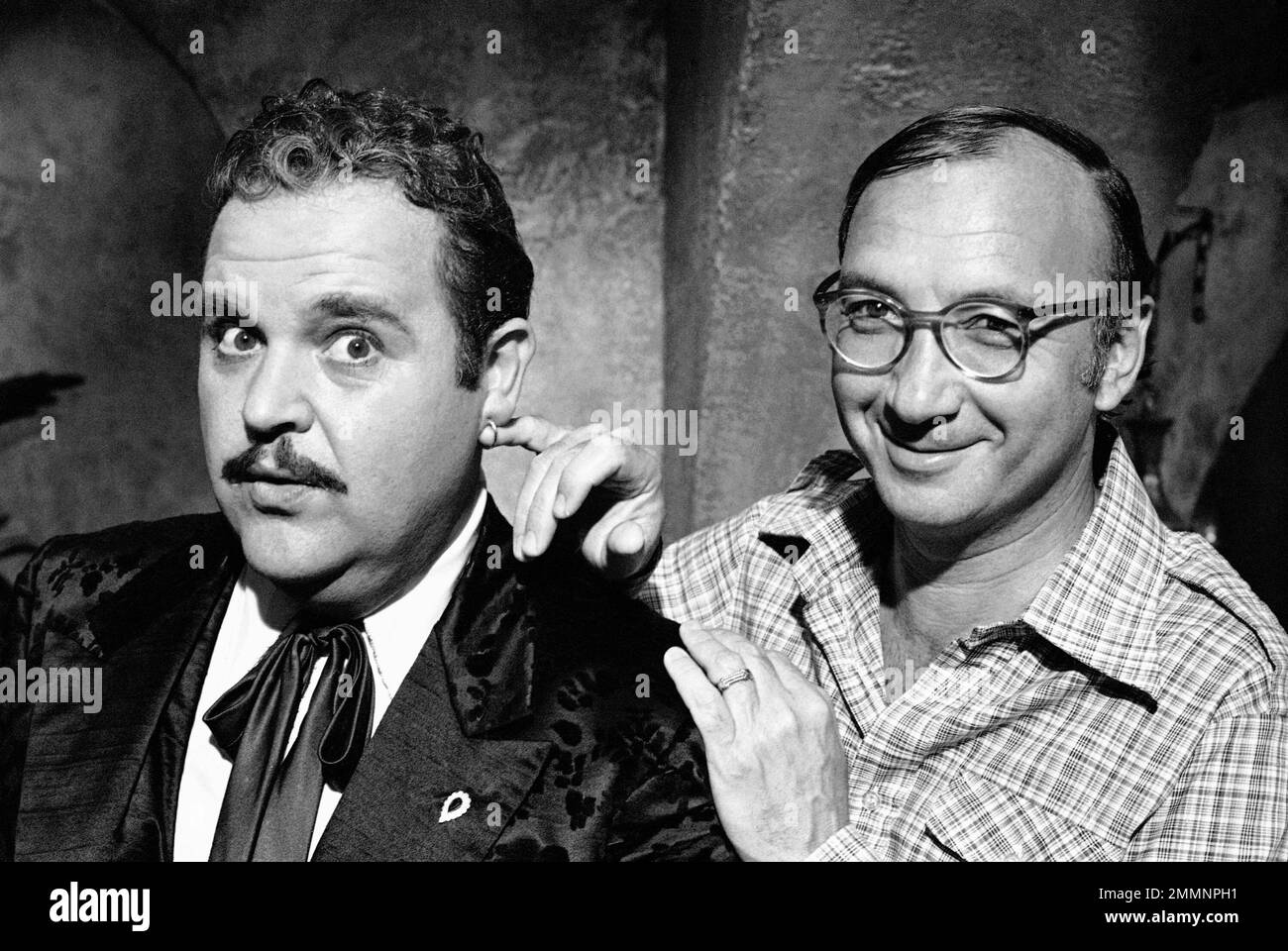 FILE- In this July 2, 1977, file photo, playwright Neil Simon, right ...
