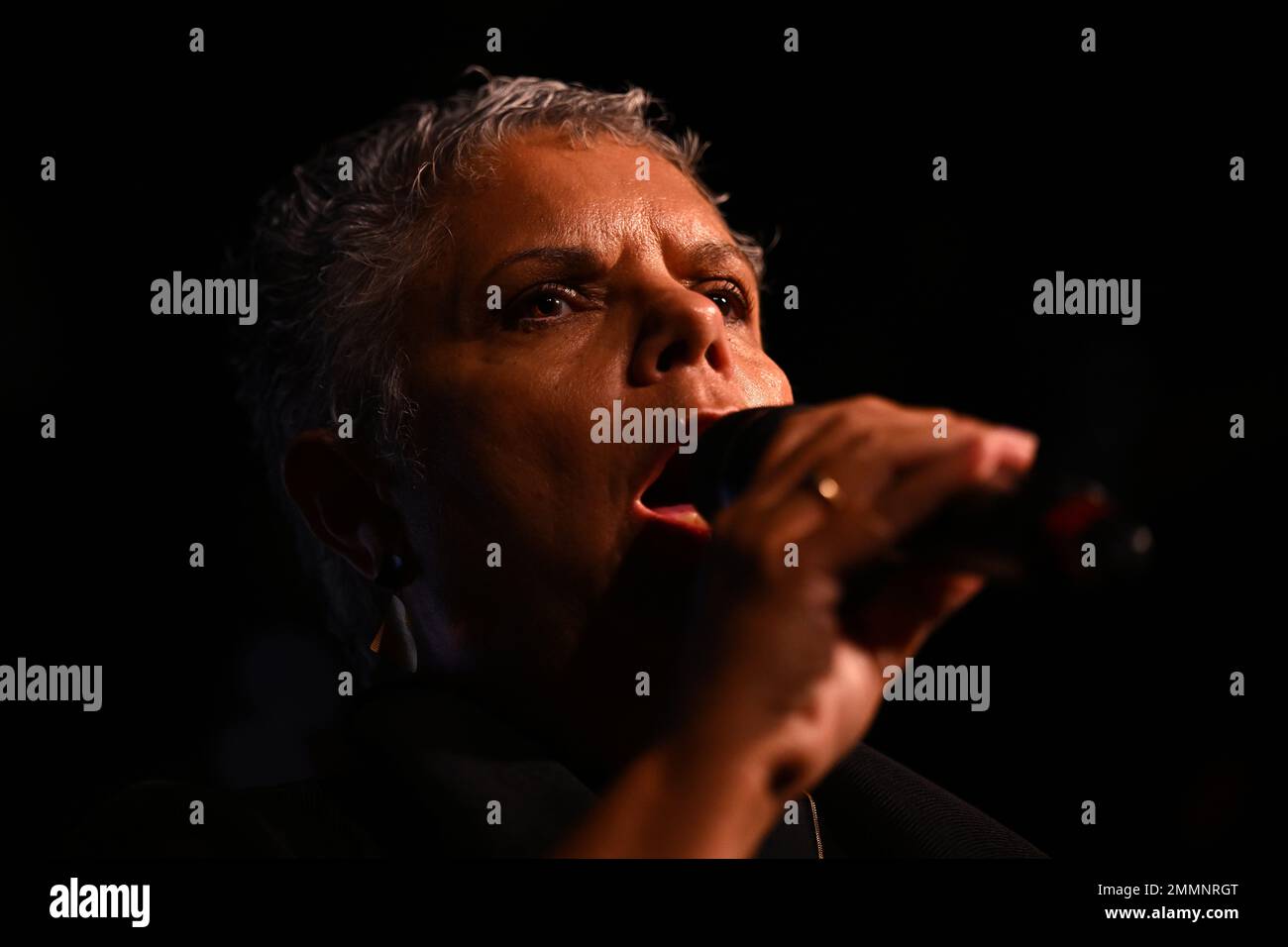 Professor Deborah Cheetham performs at the Hotel Esplanade, Melbourne ...
