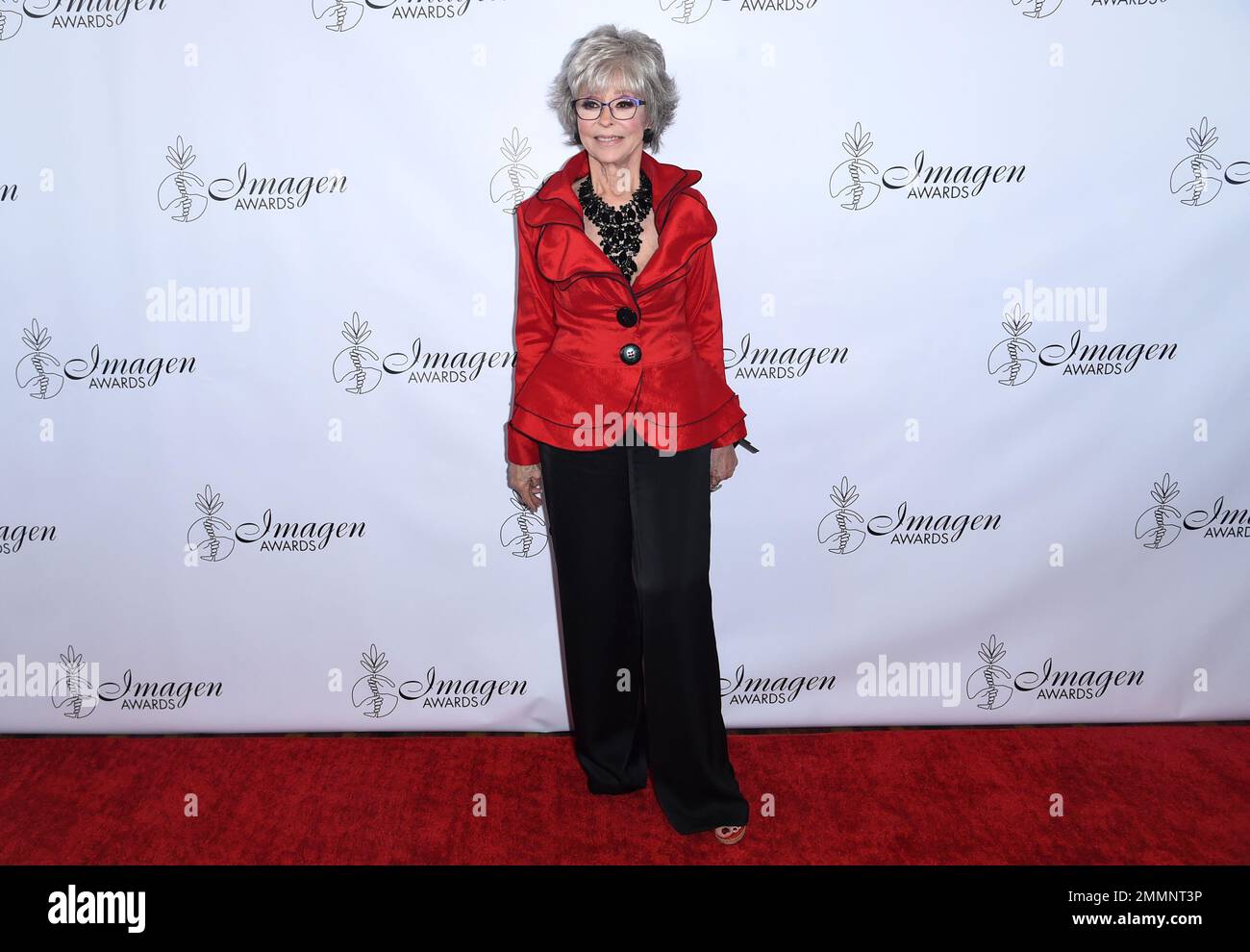 Rita Moreno arrives at the 33rd annual Imagen Awards on Saturday, Aug ...