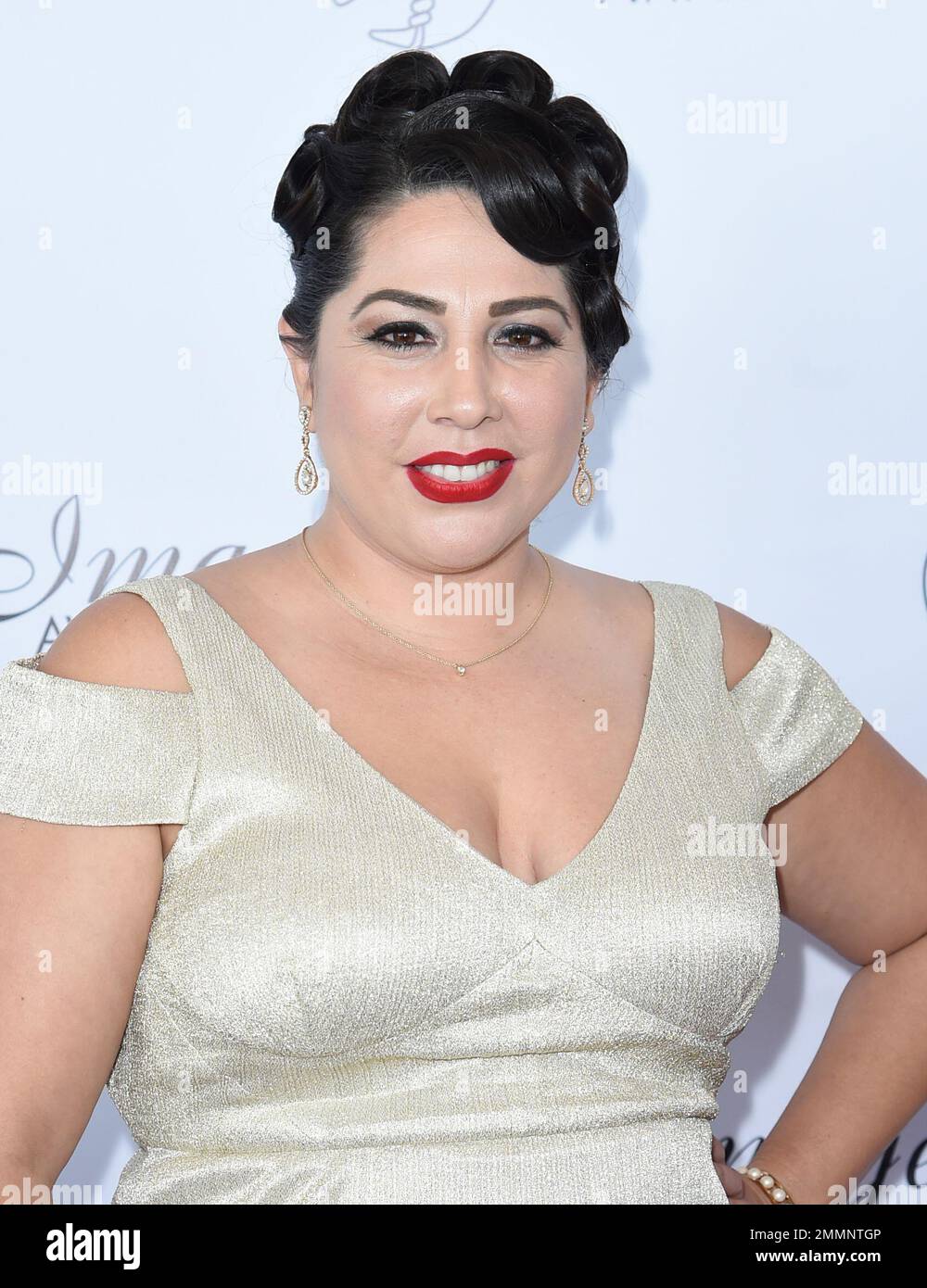 Natalie Sanchez arrives at the 33rd annual Imagen Awards on Saturday ...