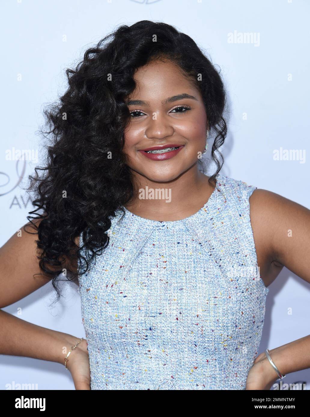 Amanda Mena arrives at the 33rd annual Imagen Awards on Saturday, Aug ...