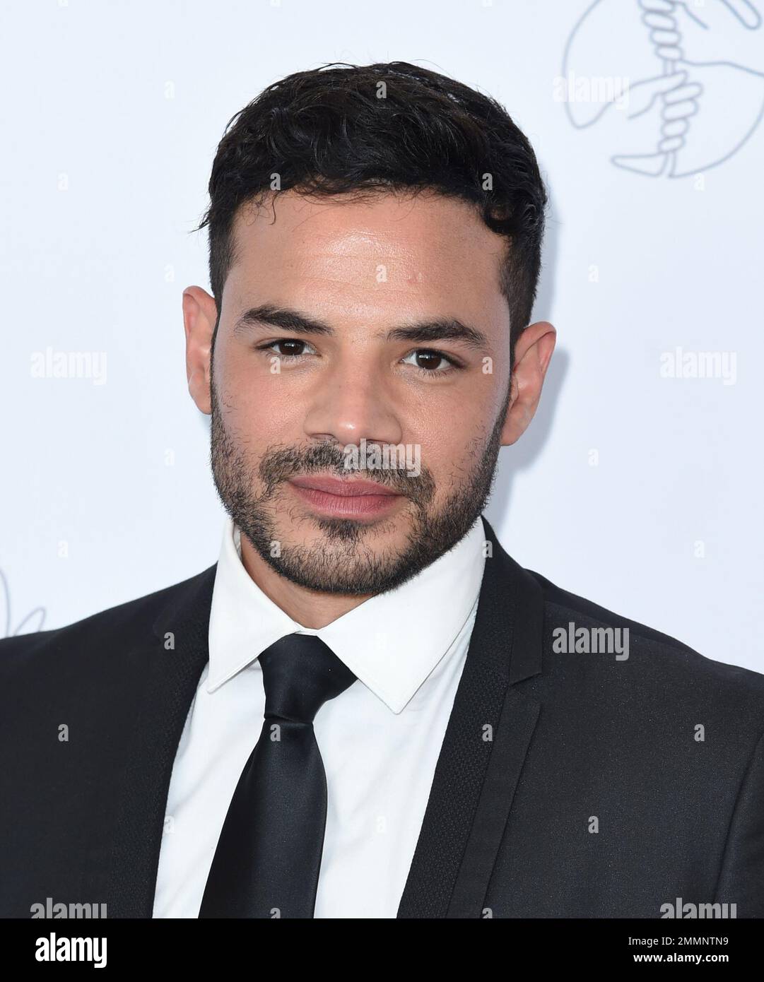 Rene Rosado arrives at the 33rd annual Imagen Awards on Saturday, Aug ...