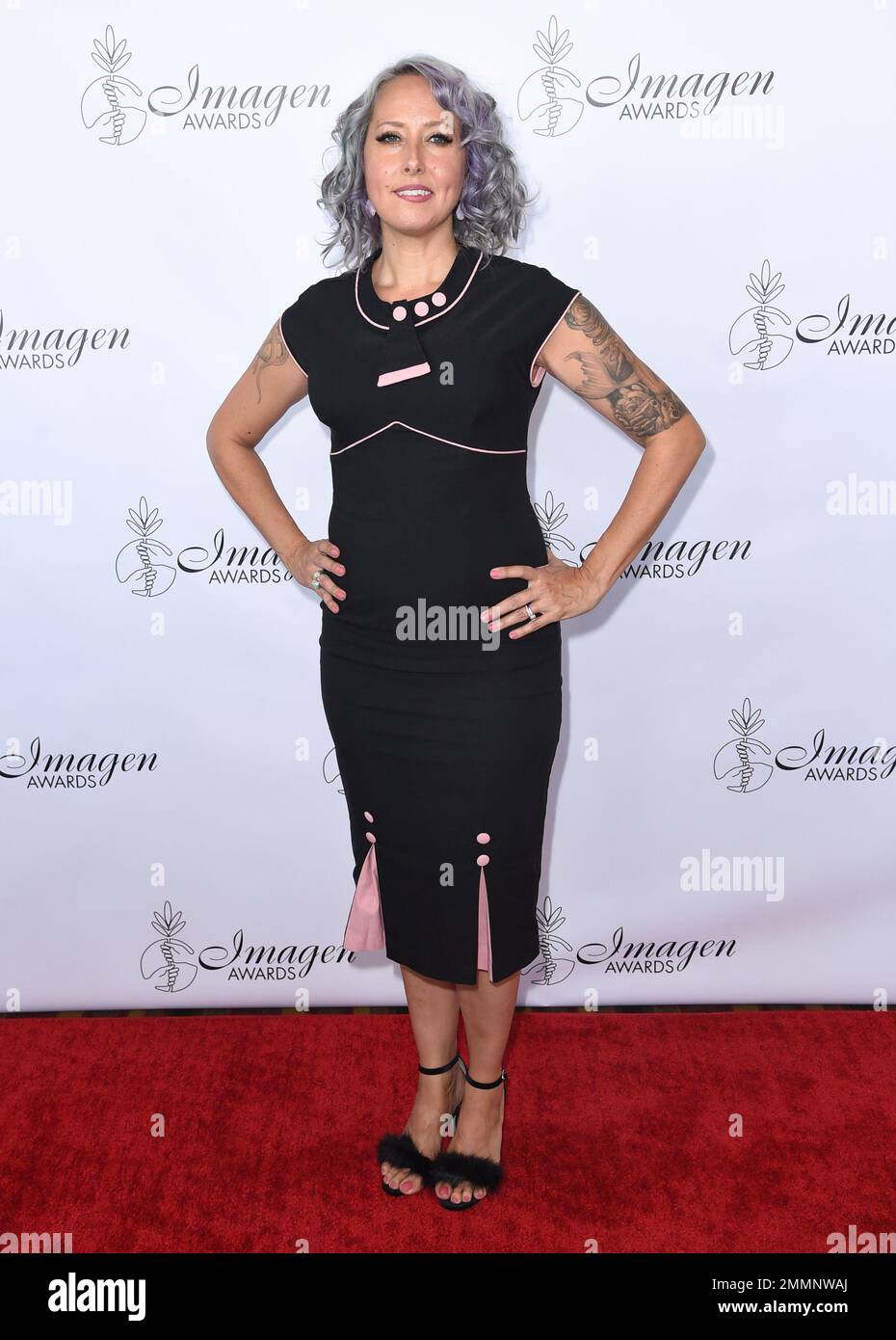 Lesa Esparza arrives at the 33rd annual Imagen Awards on Saturday, Aug ...
