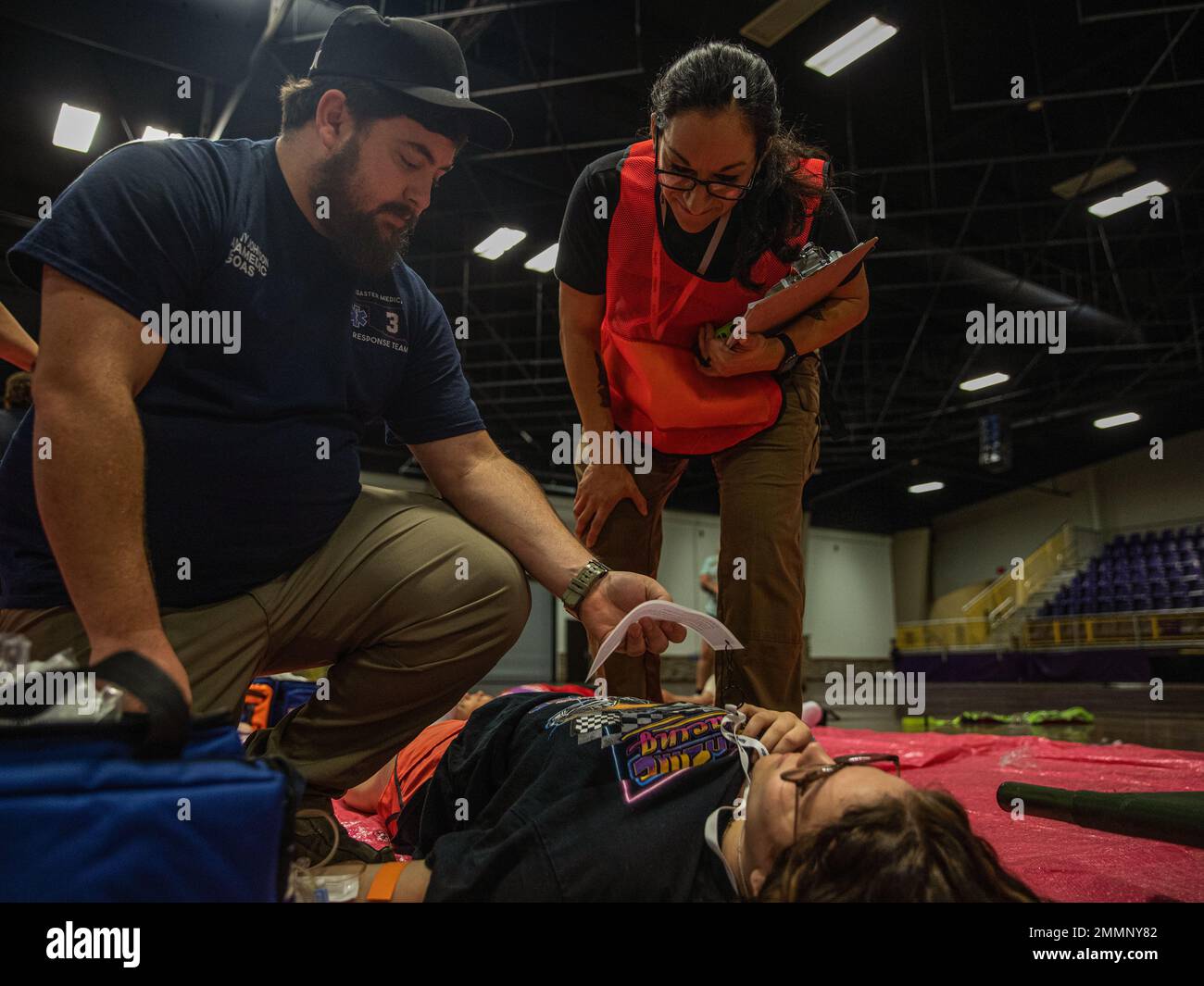 Capt. Vanessa Weaver (right), deputy state surgeon for the Oklahoma ...