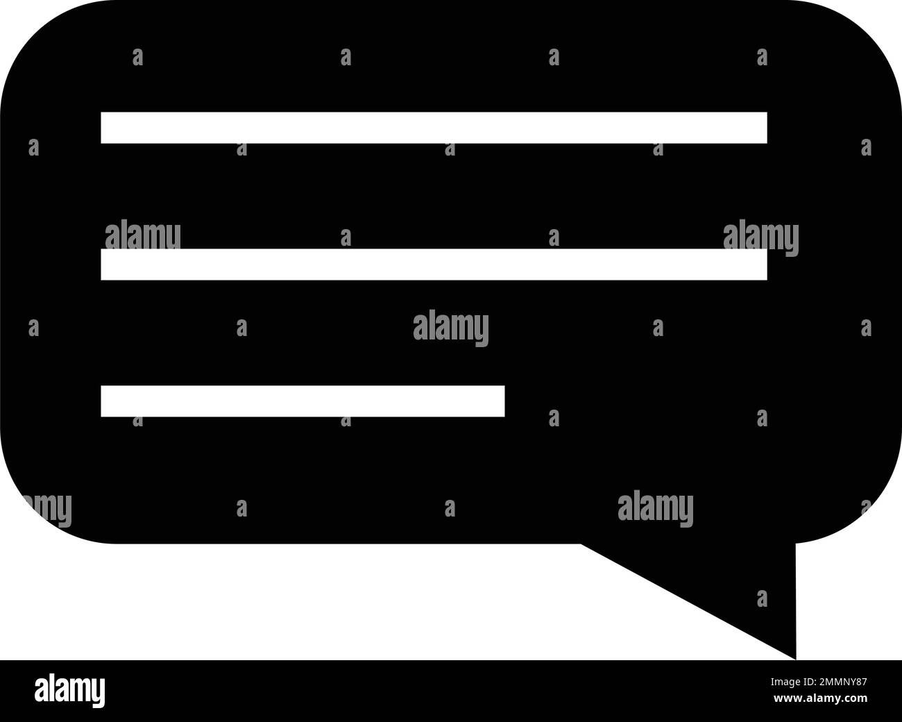 comment icon logo stock vektor template Stock Vector Image & Art - Alamy