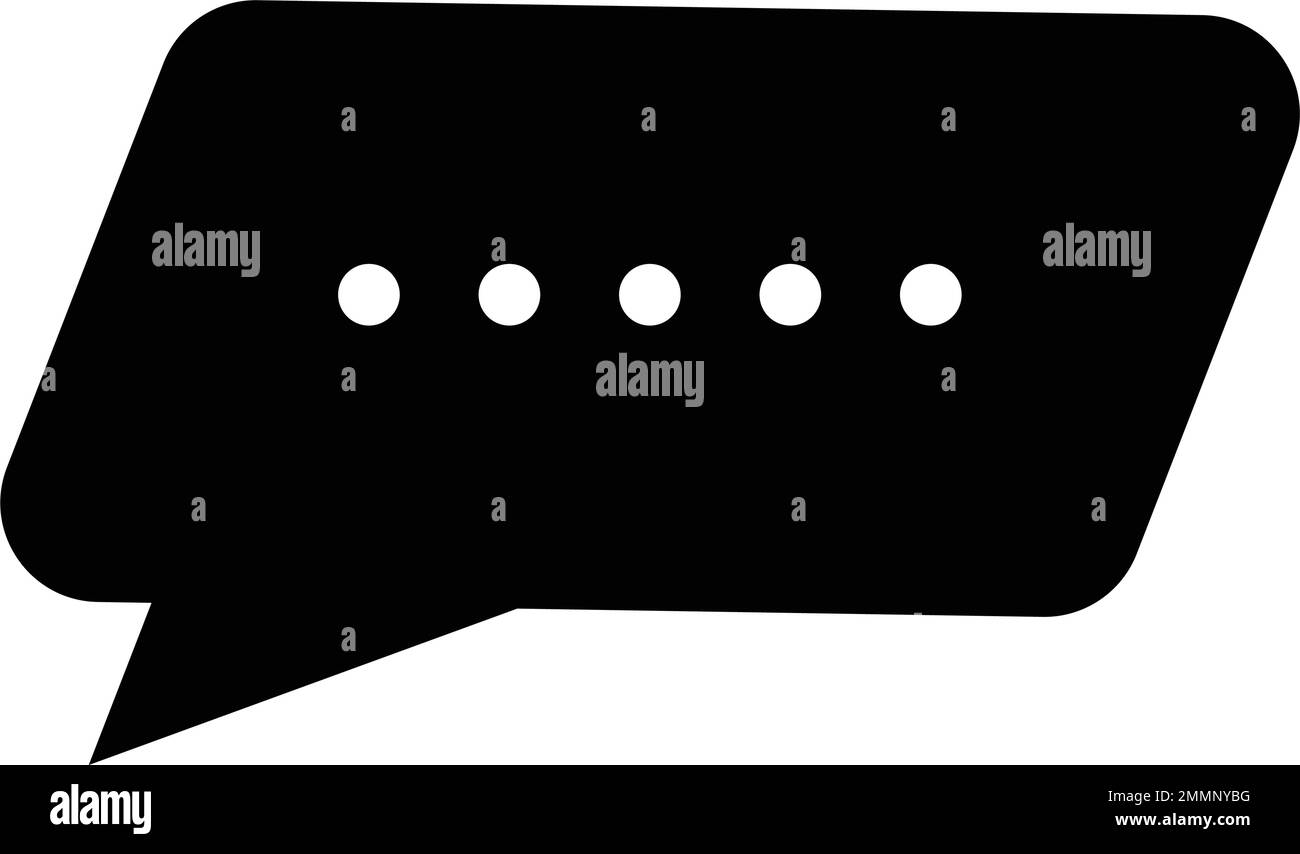 comment icon logo stock vektor template Stock Vector Image & Art - Alamy