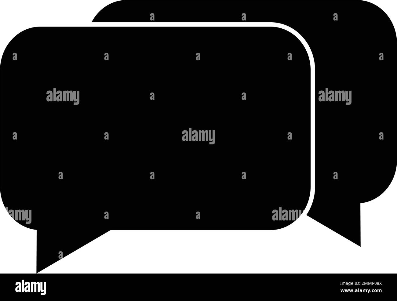 comment icon logo stock vektor template Stock Vector Image & Art - Alamy