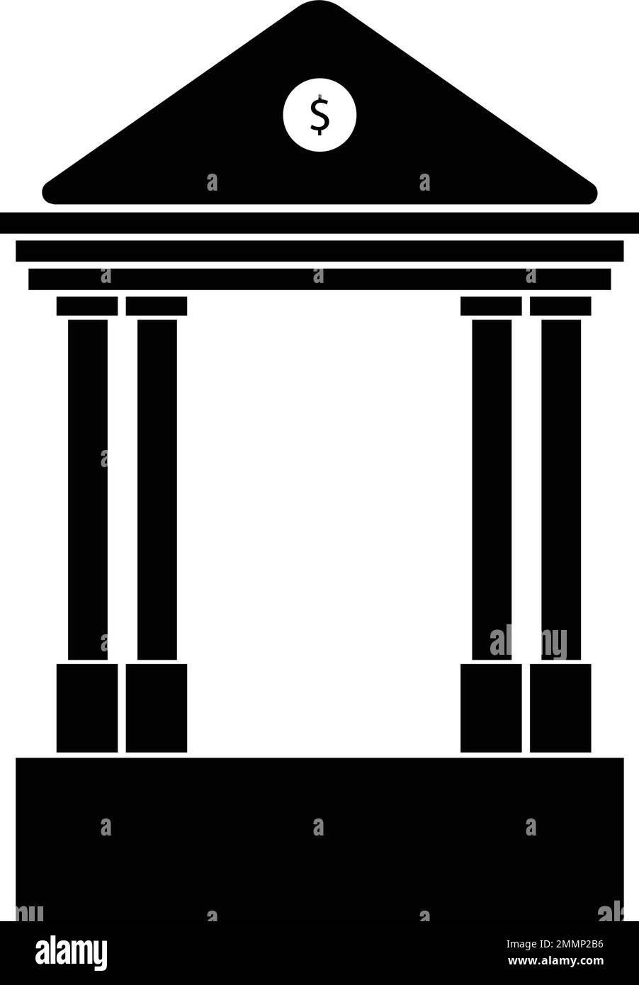 Building with signboard Stock Vector Images - Alamy