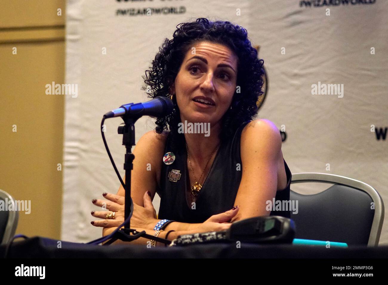 Violet Ramis Stiel seen on Day 1 at Wizard World Comic-Con at the ...