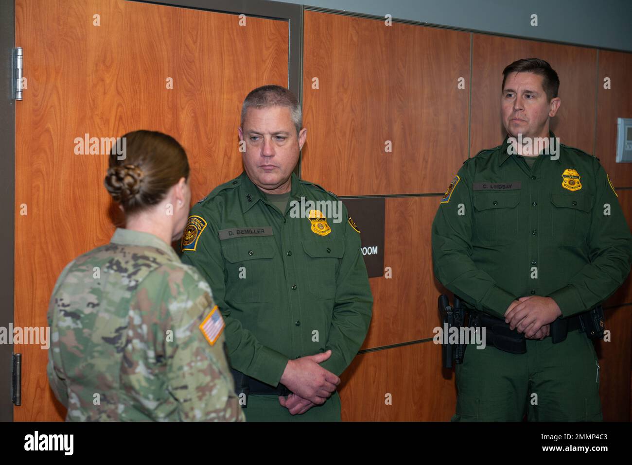 Chief Patrol Agent David BeMiller, U.S. Customs and Border Protection ...