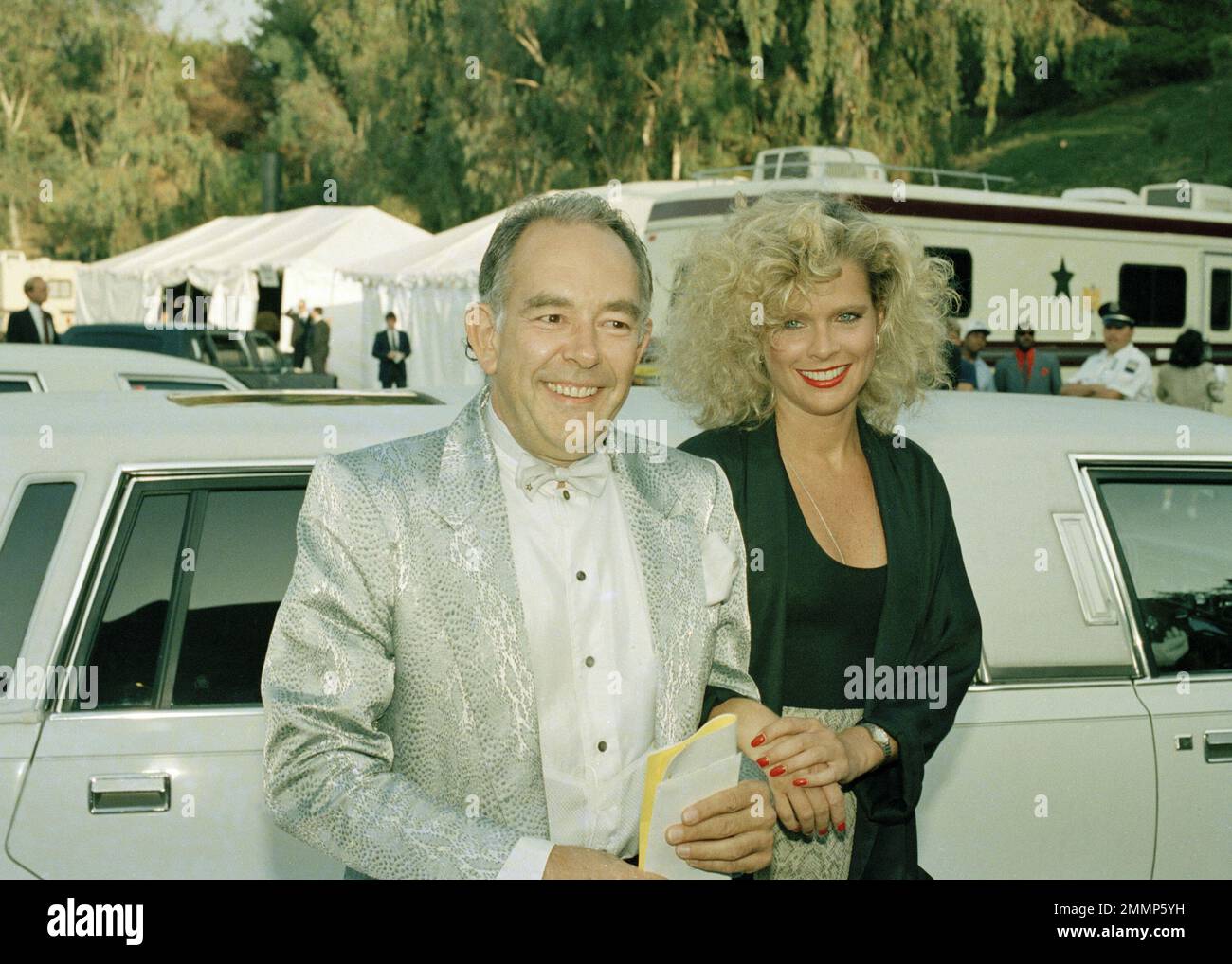 Celebrity reporter Robin Leach and actor Judith Ledford arrive for the ...