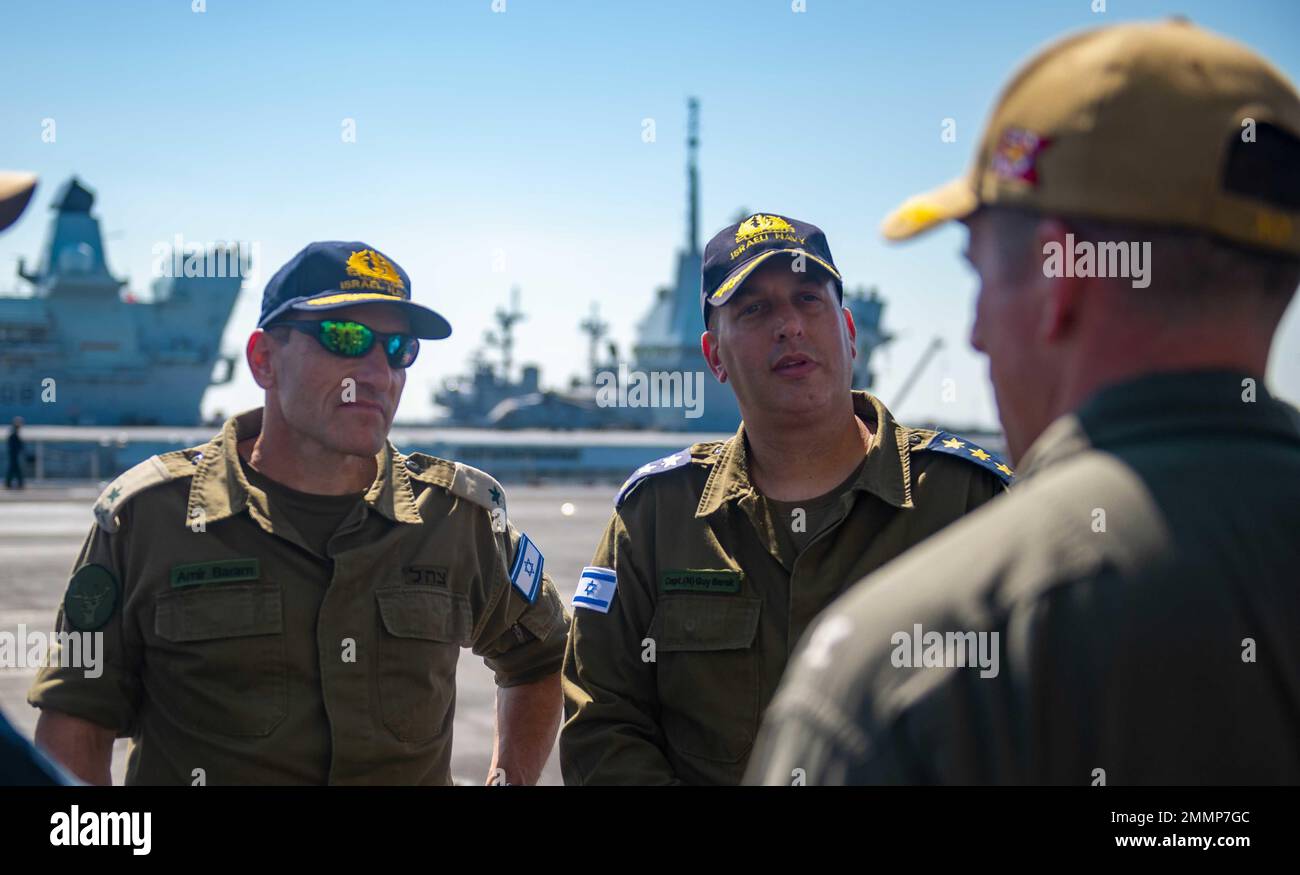 NORFOLK Va. (Sep. 21, 2022) Maj. Gen. Amir Baram, left, former ...