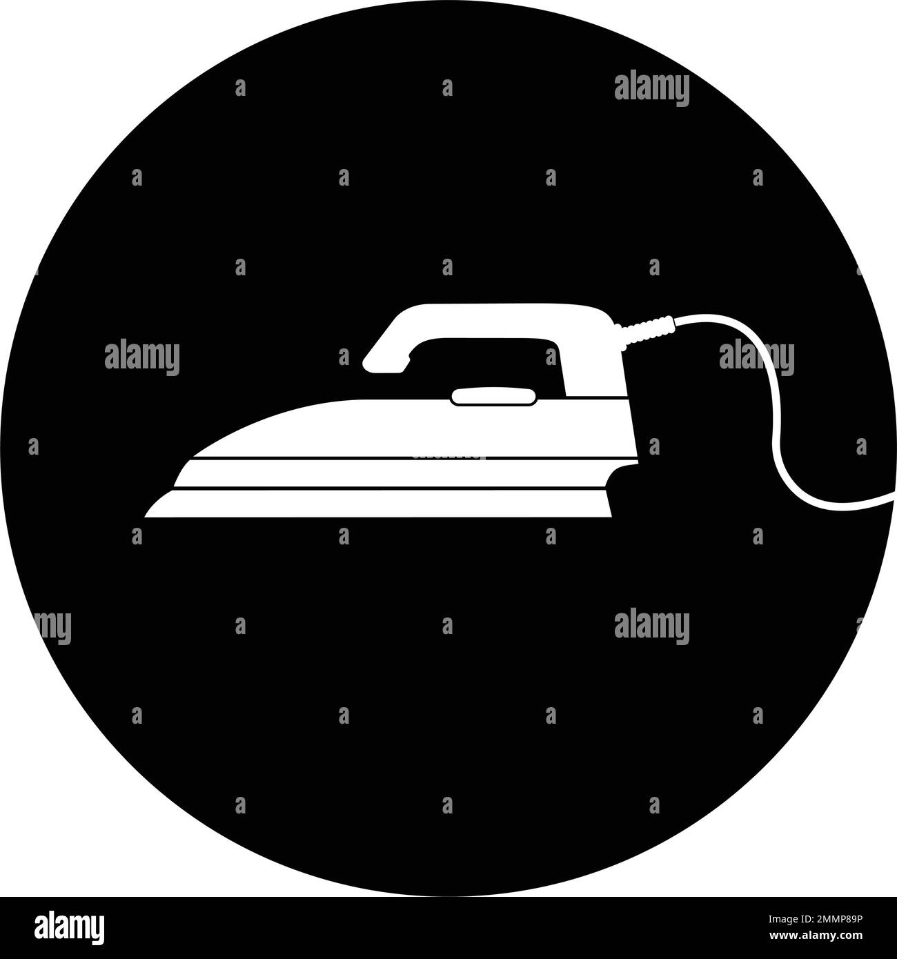 black iron logo illustration design Stock Vector Image & Art - Alamy