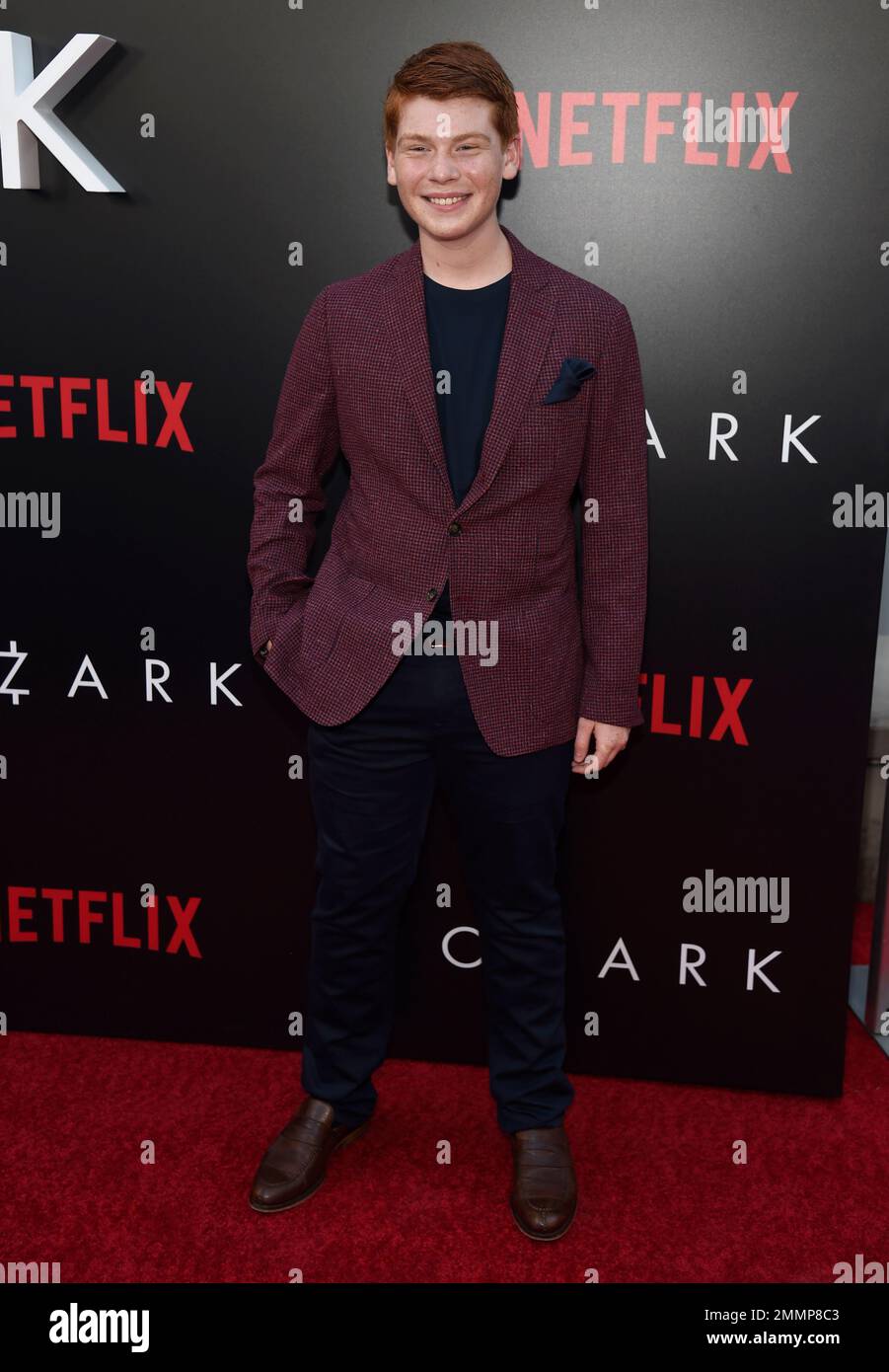 Carson Holmes arrives at a special screening of "Ozark" Season 2 at Arclight Hollywood on ...