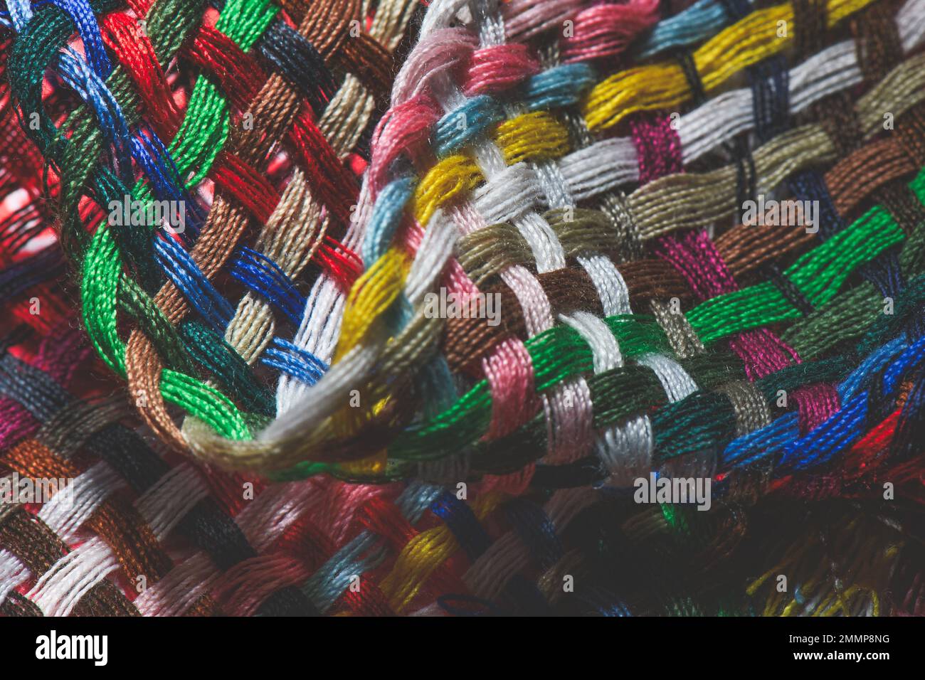 Close up warp and weft hi-res stock photography and images - Alamy