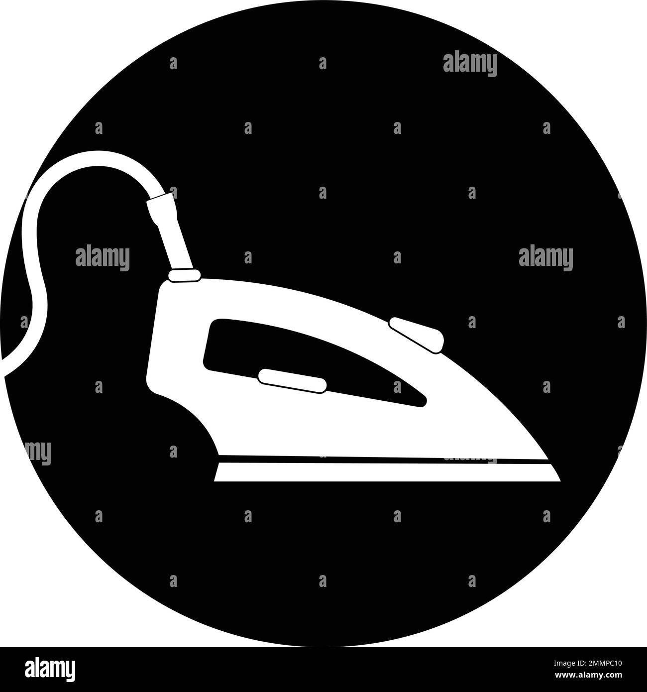 black iron logo illustration design Stock Vector Image & Art - Alamy