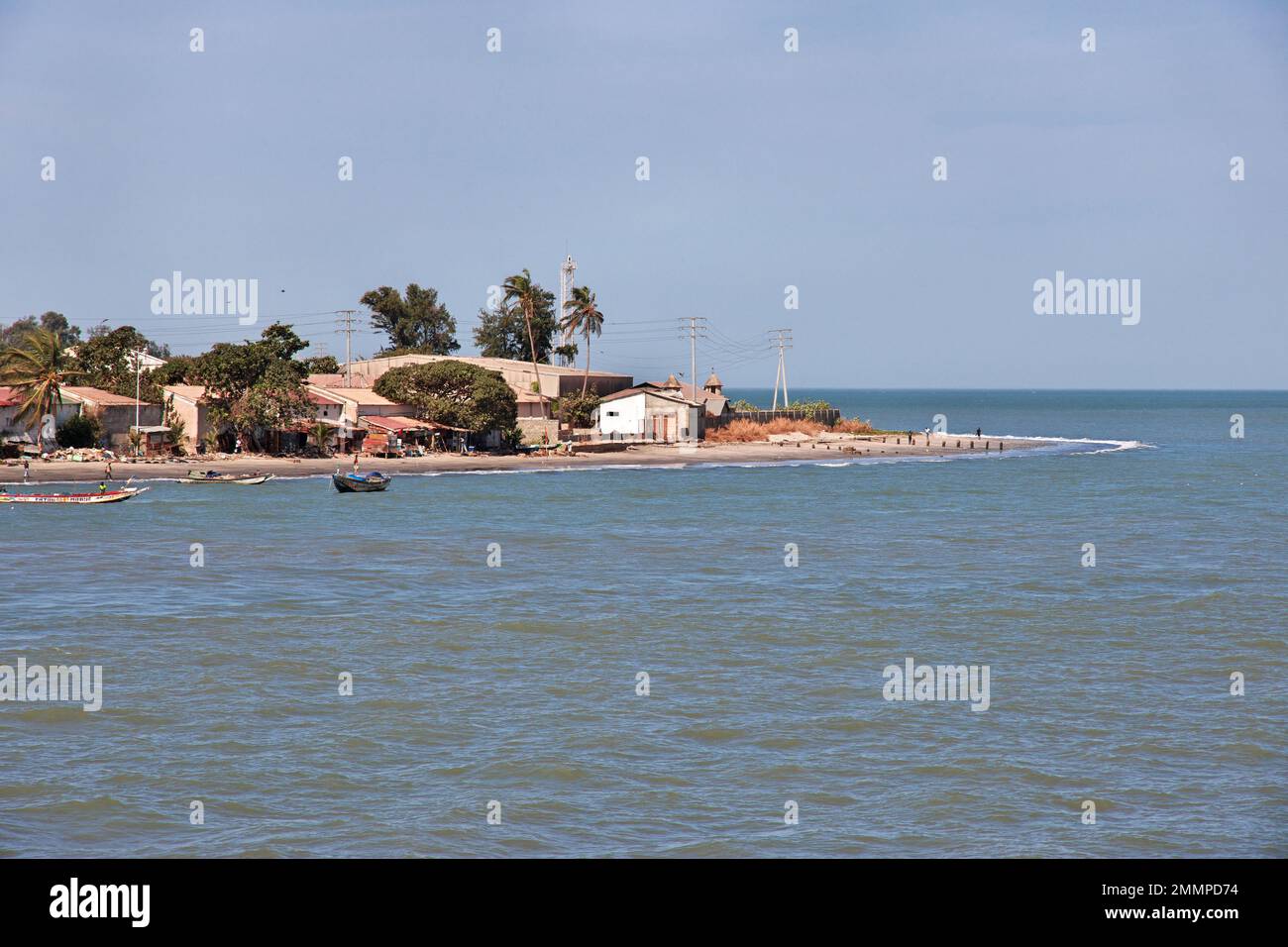 Coast of Atlantic ocean in Banjul, Gambia, West Africa Stock Photo - Alamy